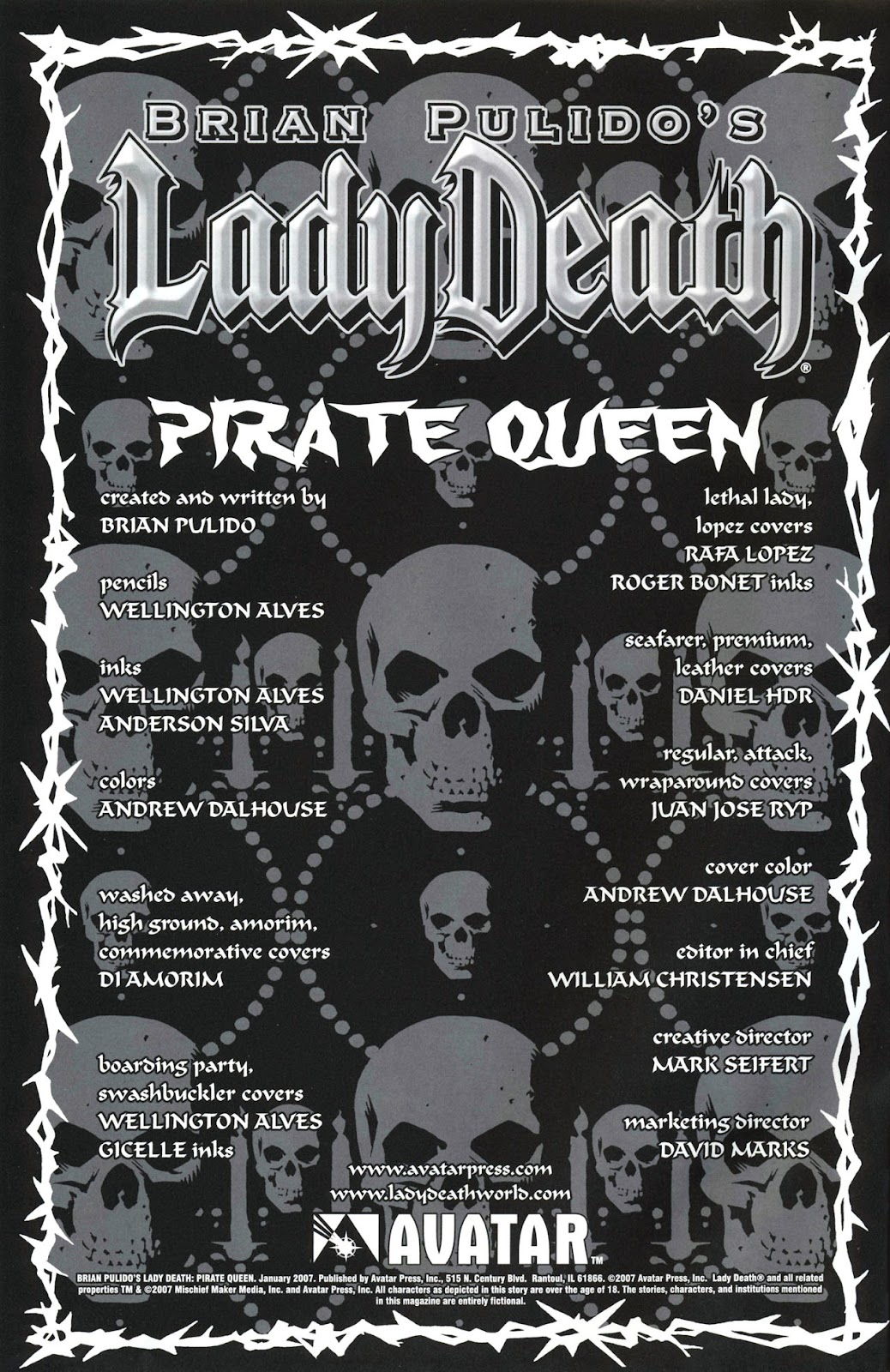 Read online Lady Death Pirate Queen comic - Issue # Full