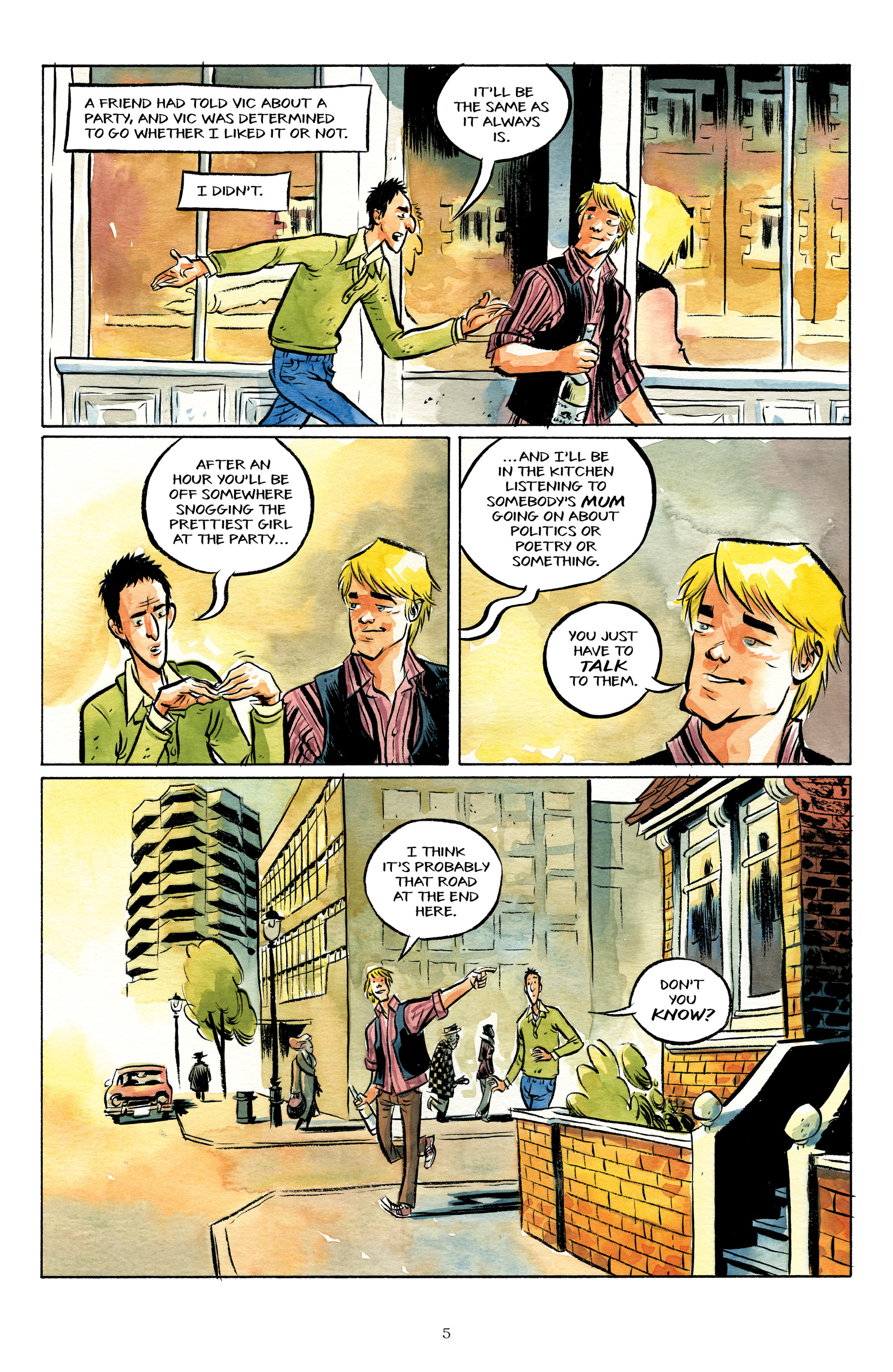 Read online Neil Gaiman’s How To Talk To Girls At Parties comic - Issue ...