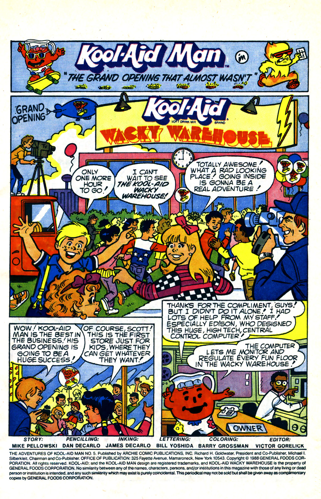 Read online The Adventures of Kool-Aid Man comic - Issue #5