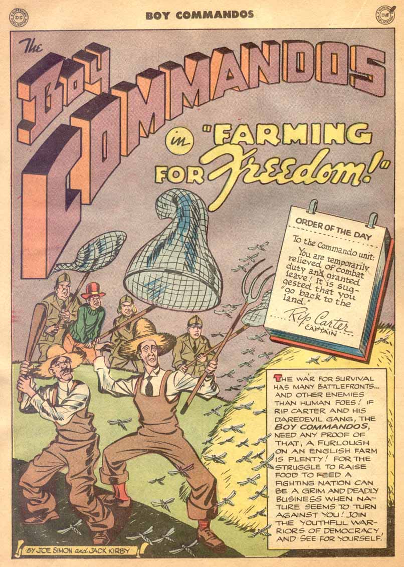 Read online Boy Commandos comic - Issue #7