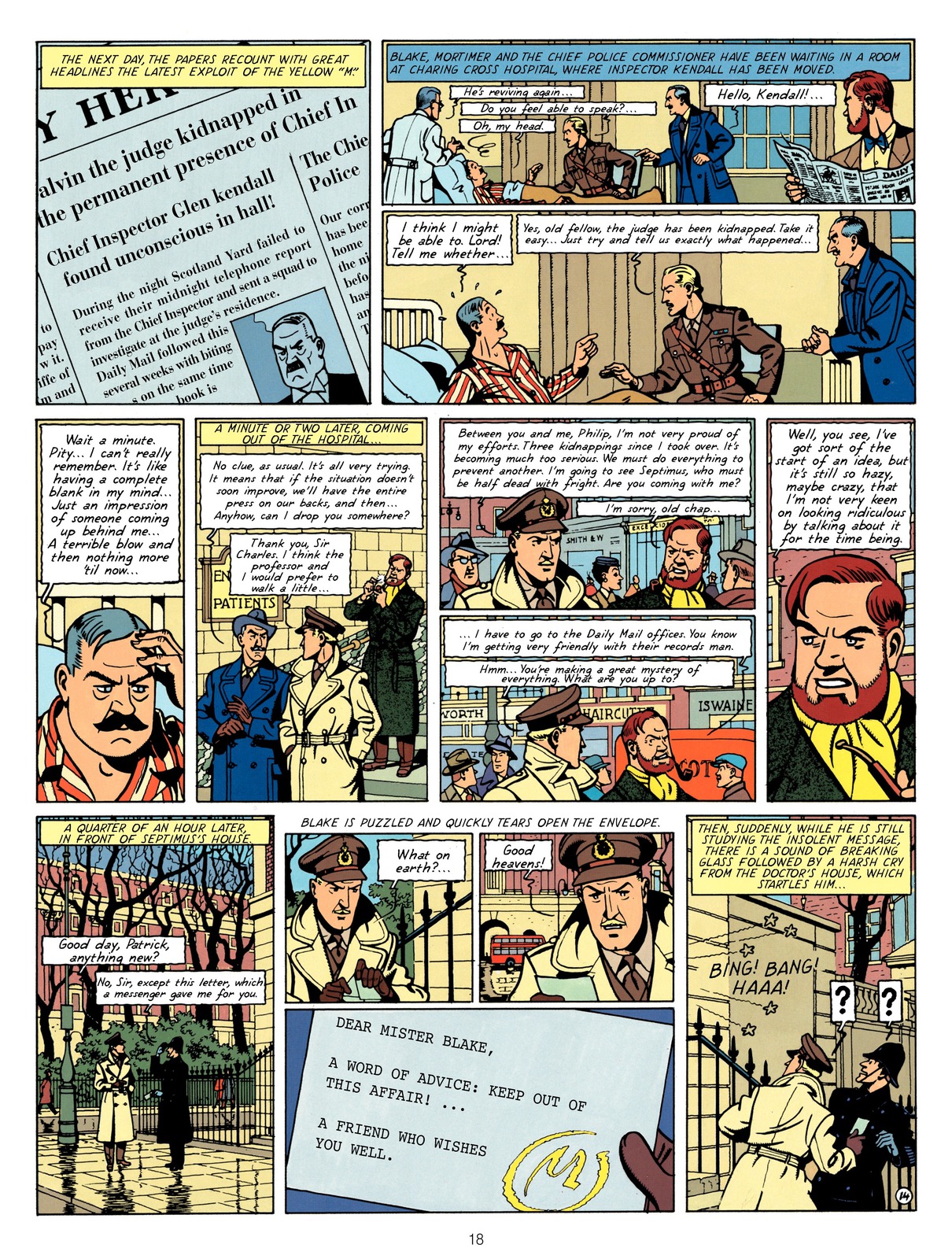 Read online Blake & Mortimer comic - Issue #1