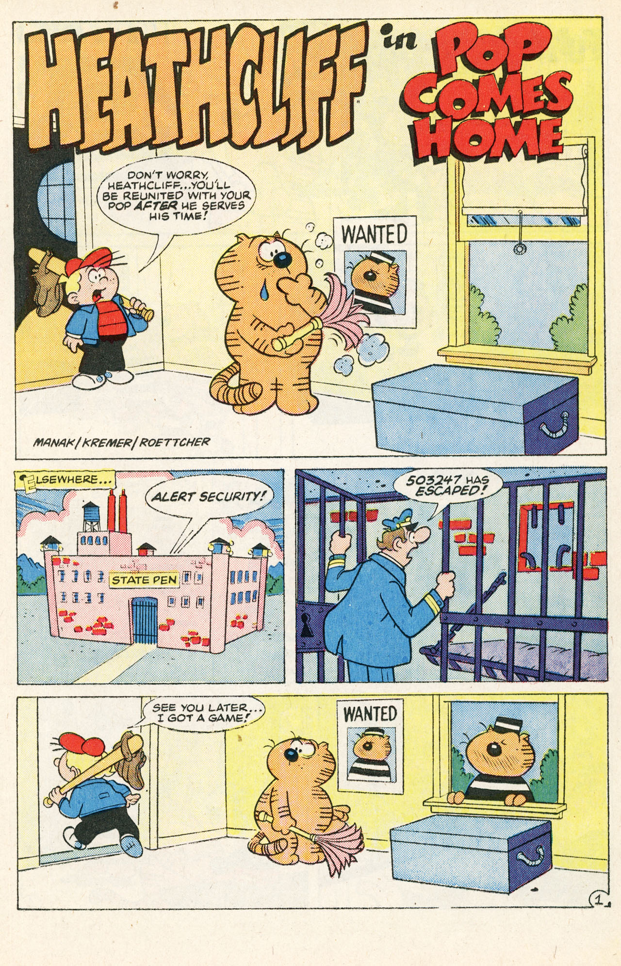 Read online Heathcliff comic - Issue #22