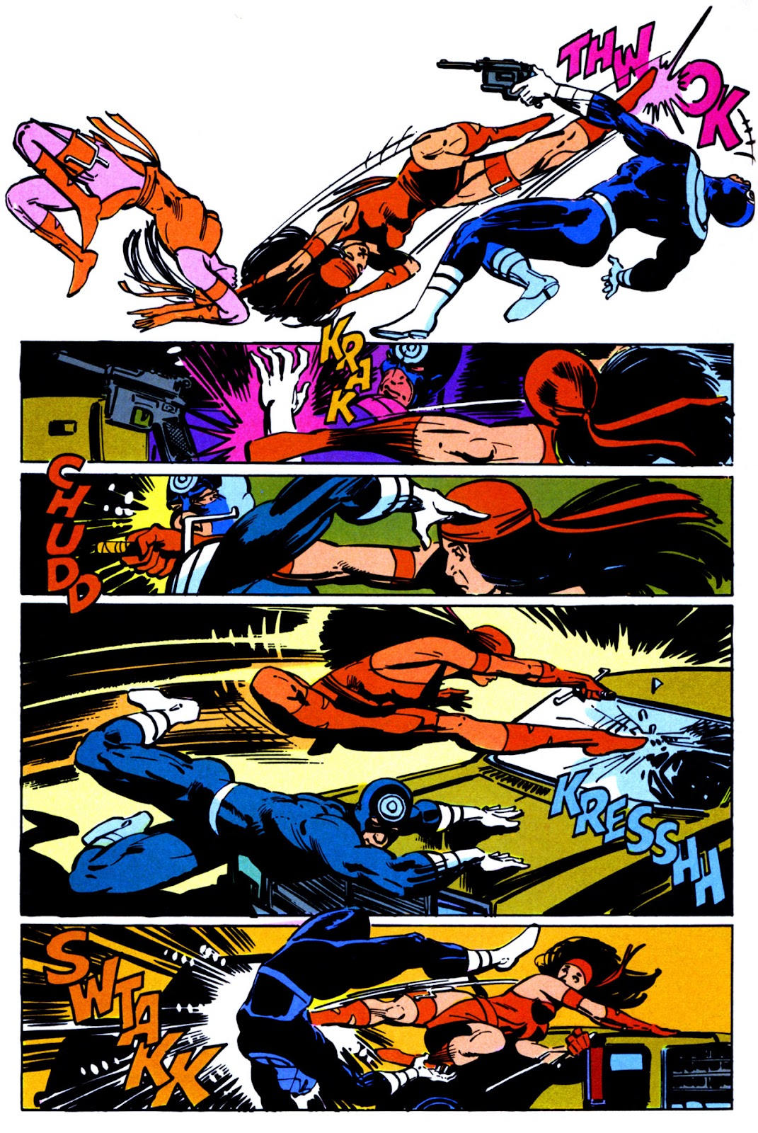 Read online The Elektra Saga comic - Issue #3