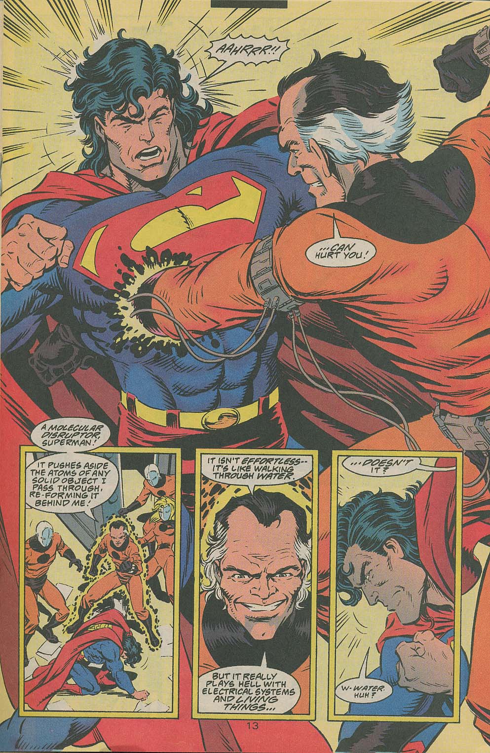 Read online Adventures of Superman (1987) comic - Issue #505 Read online Adventures of Superman (1987) comic - Issue #505
