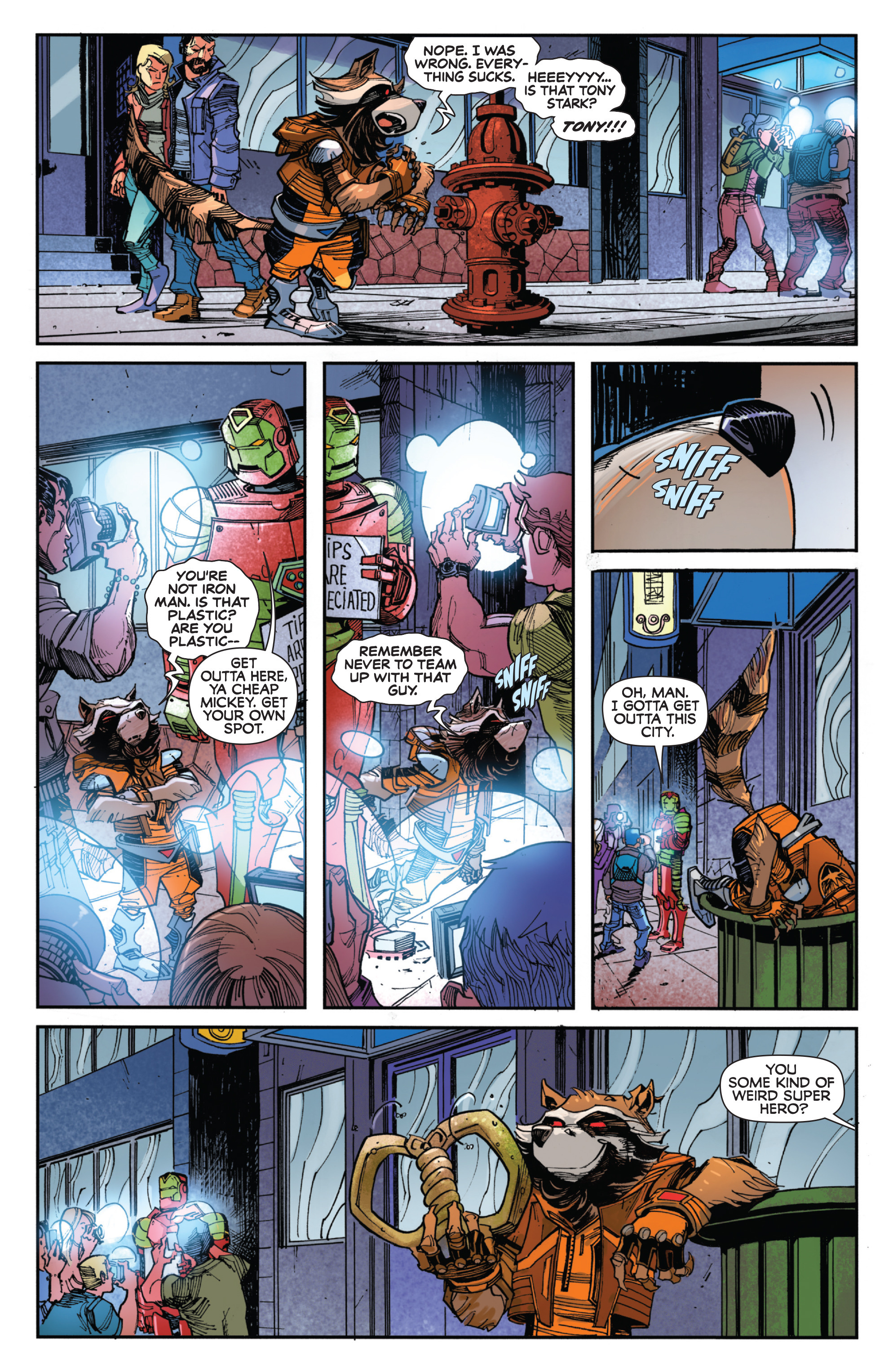 Read online Rocket Raccoon (2016) comic - Issue #1