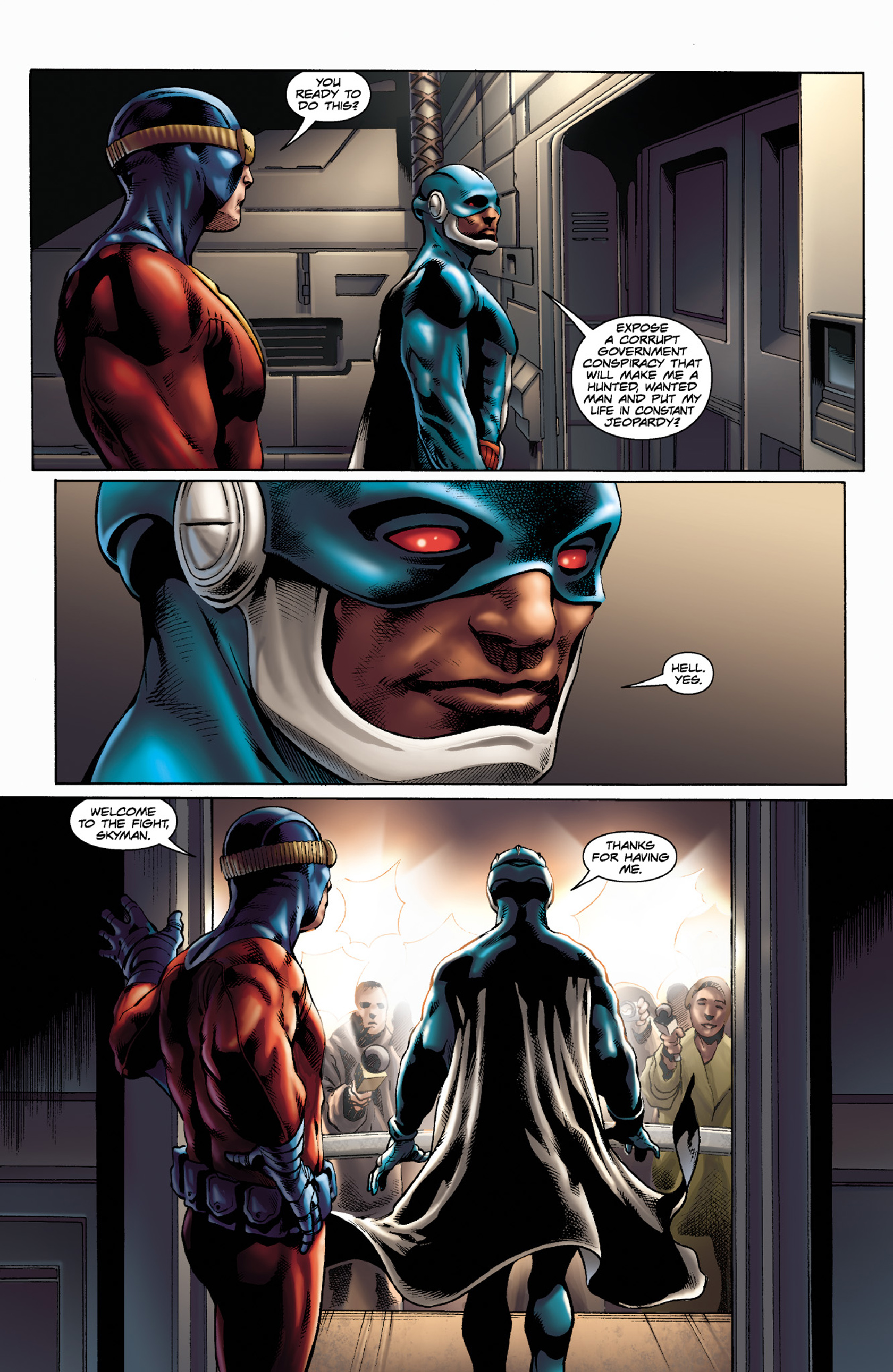 Read online Skyman comic - Issue #4