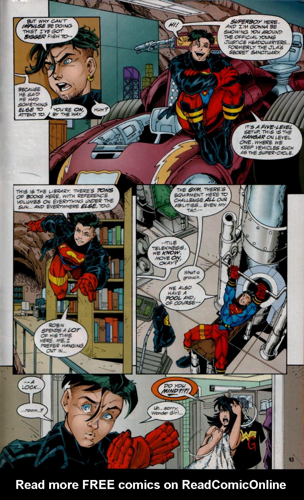 Read online Young Justice Secret Files comic - Issue # Full