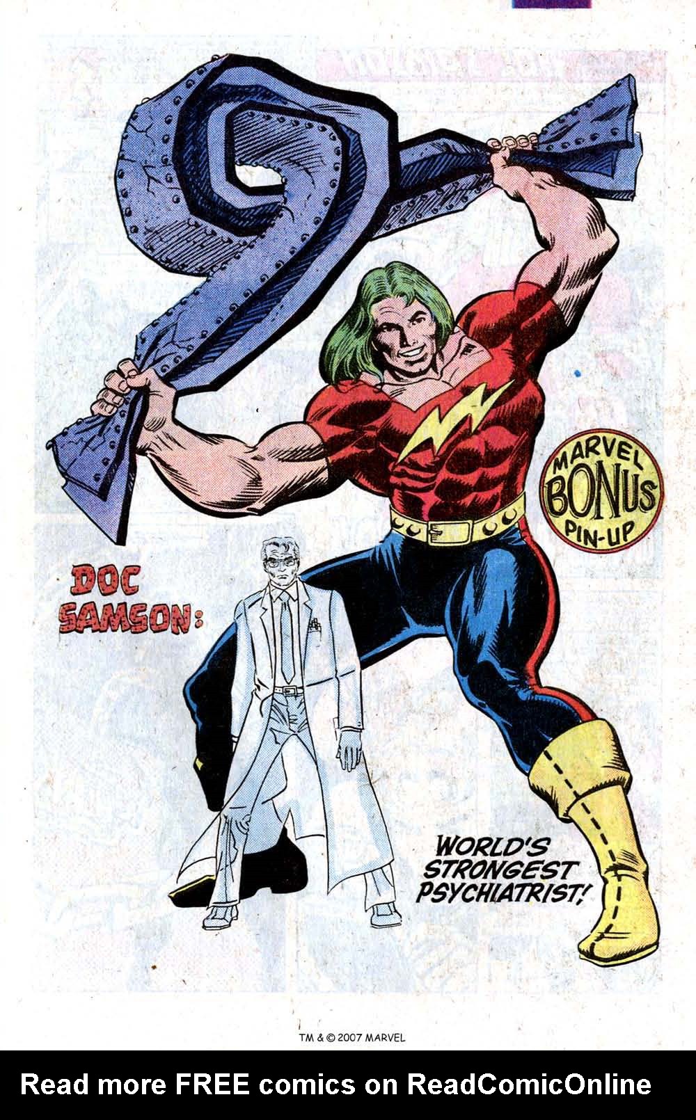 Read online The Incredible Hulk Annual comic - Issue #11