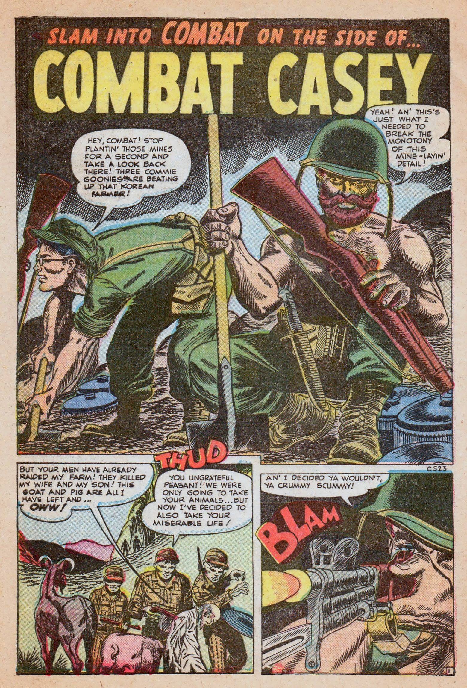 Read online Combat Casey comic - Issue #13