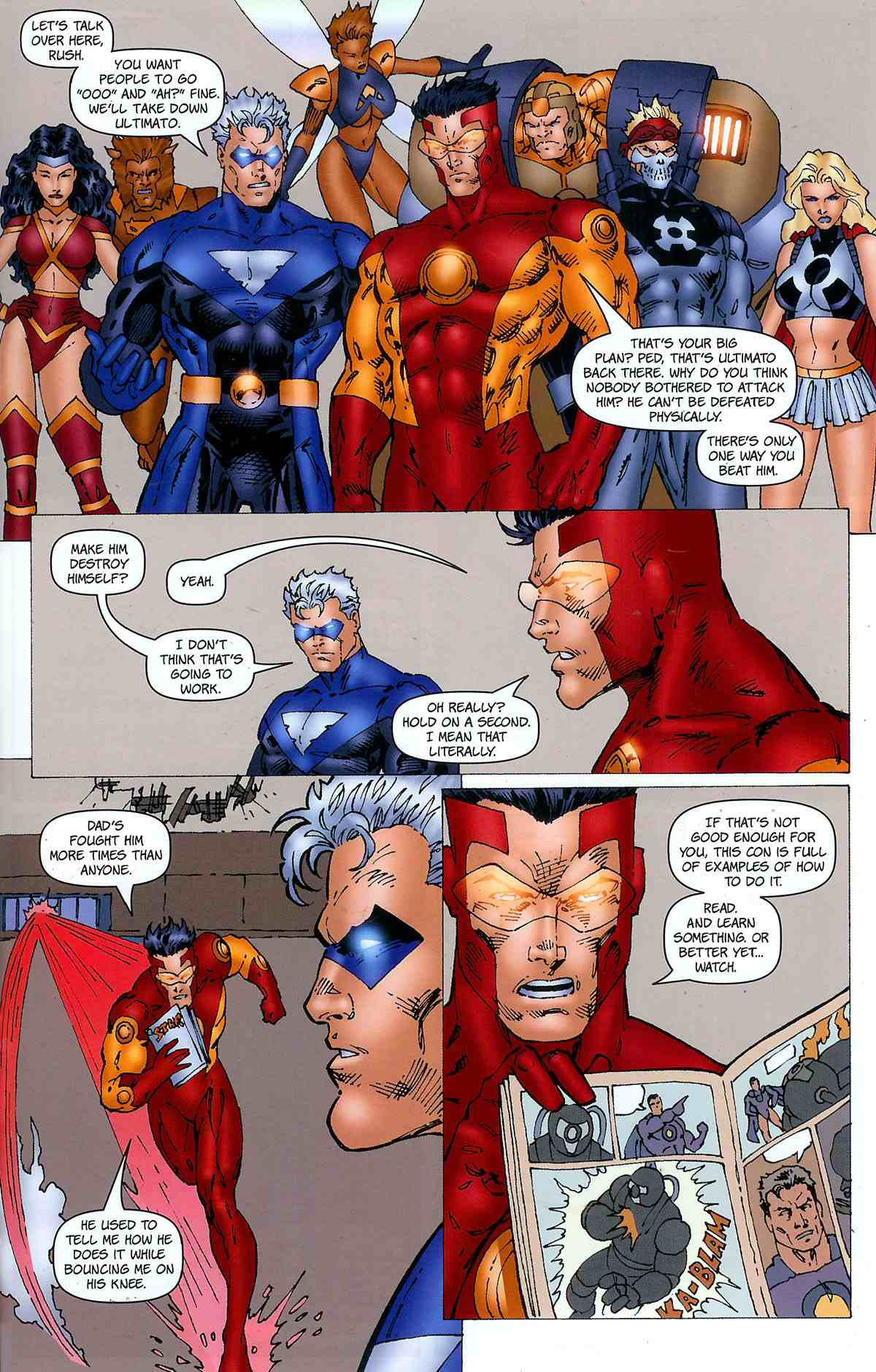 Read online Hyper-Actives comic - Issue #3