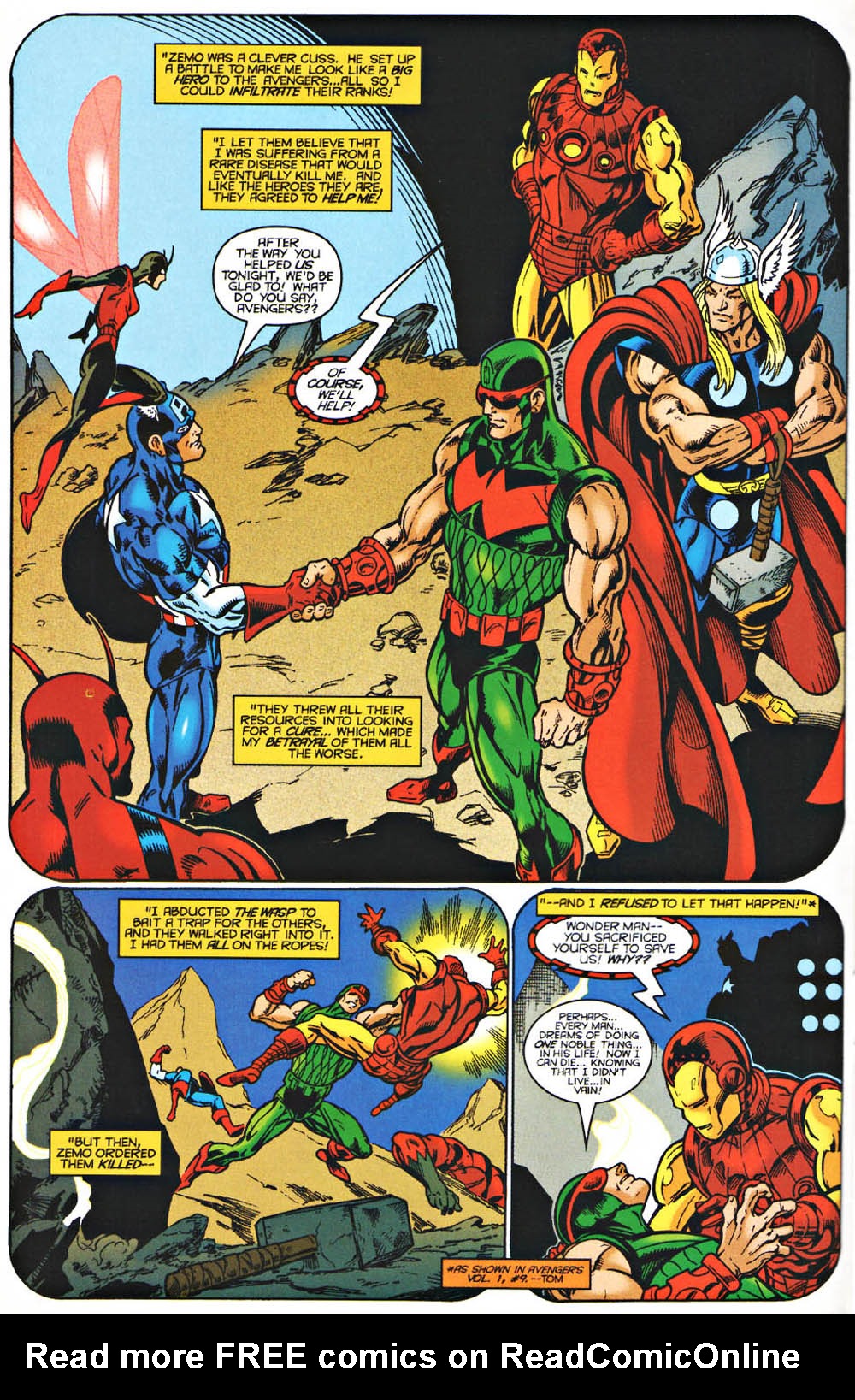 Read online Avengers Two: Wonder Man and Beast comic - Issue #1