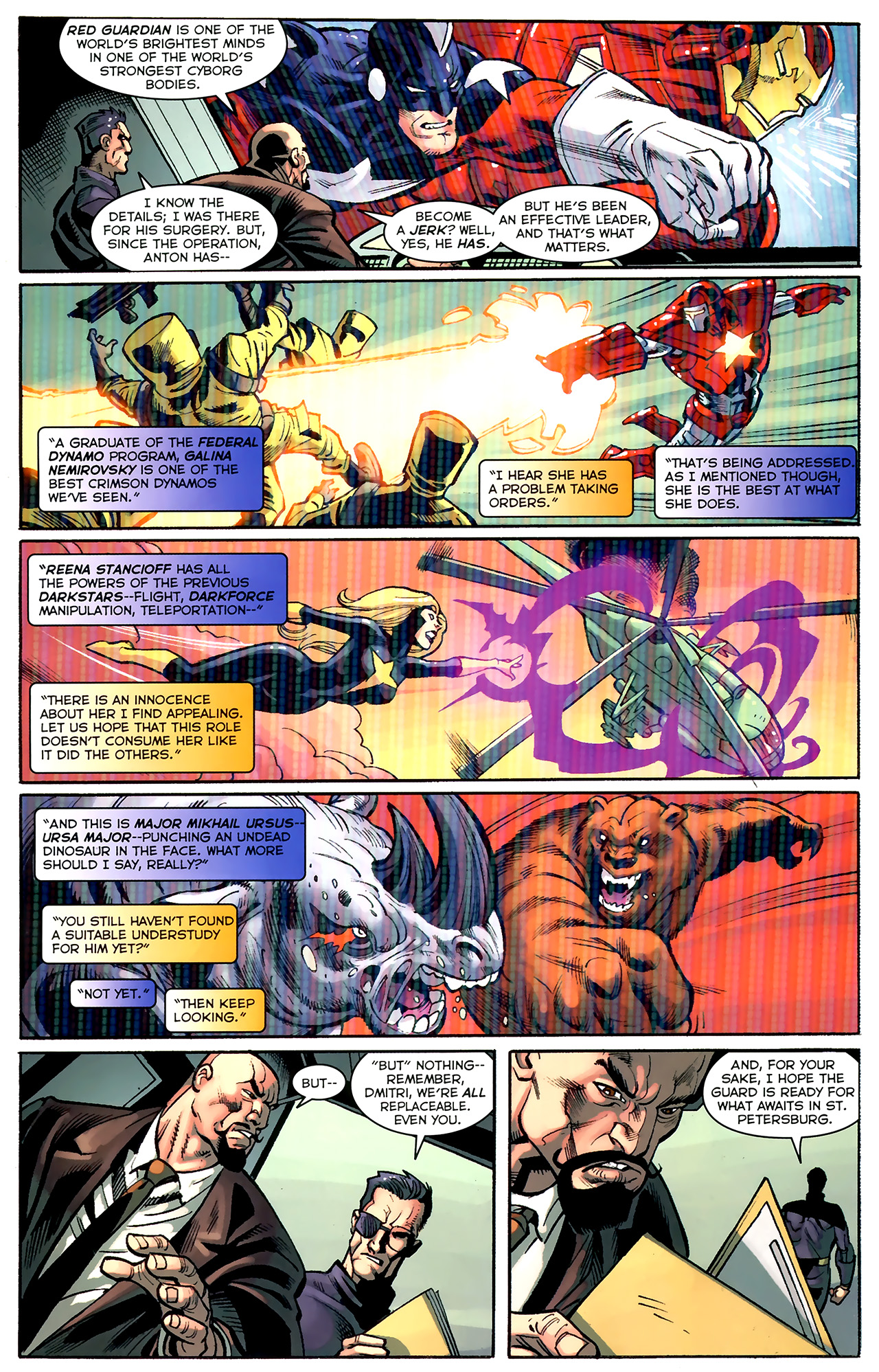 Read online Darkstar & The Winter Guard comic - Issue #1