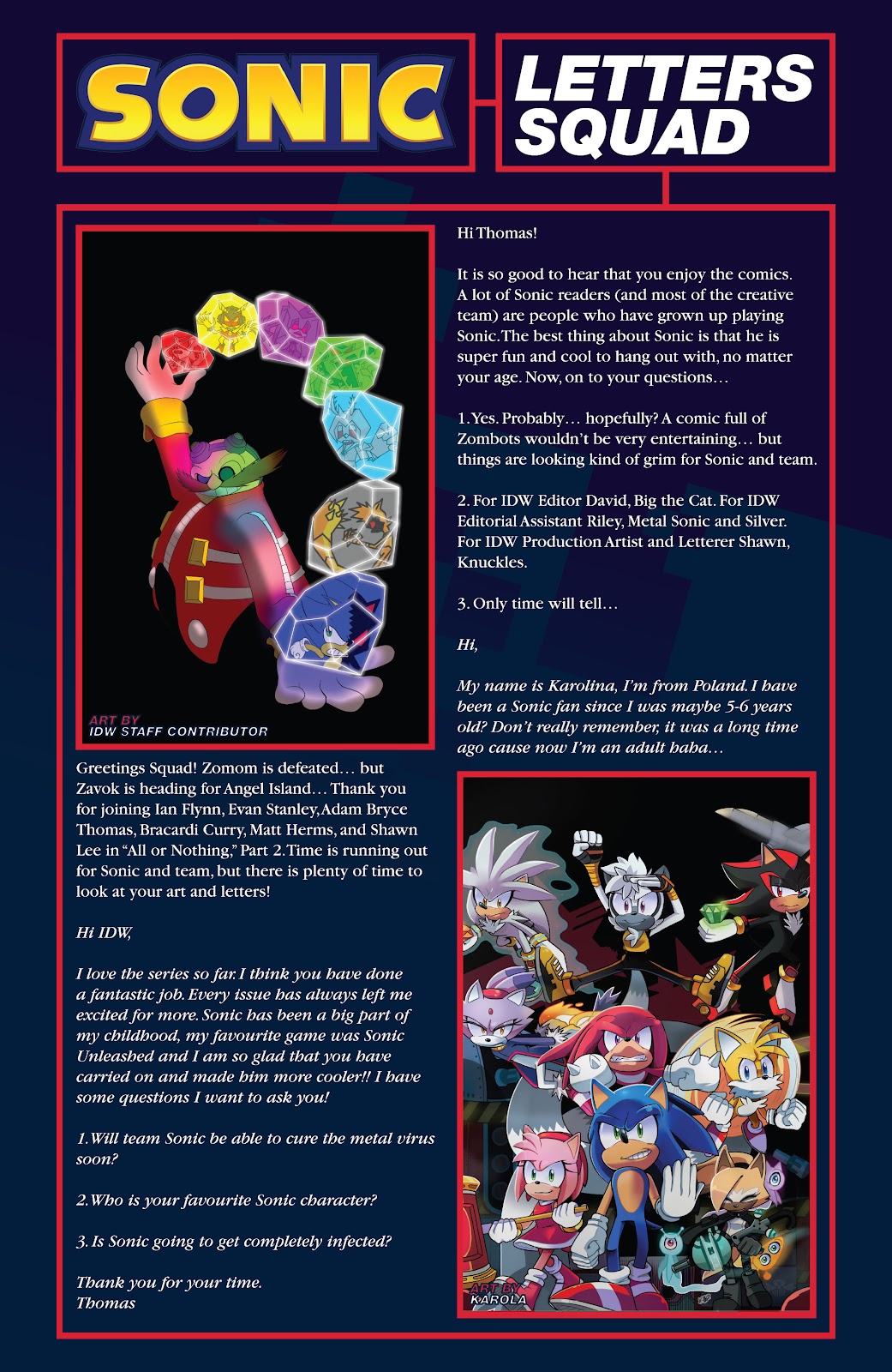 Read online Sonic the Hedgehog (2018) comic - Issue #27