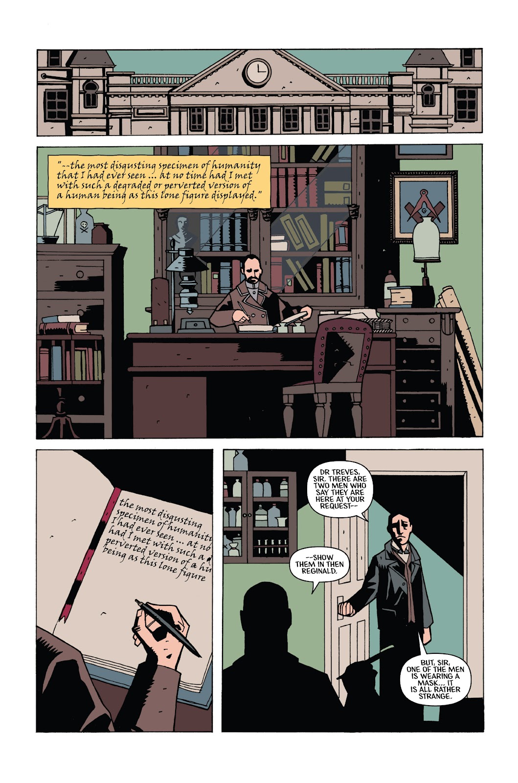 Read online Merrick: The Sensational Elephantman comic - Issue #1