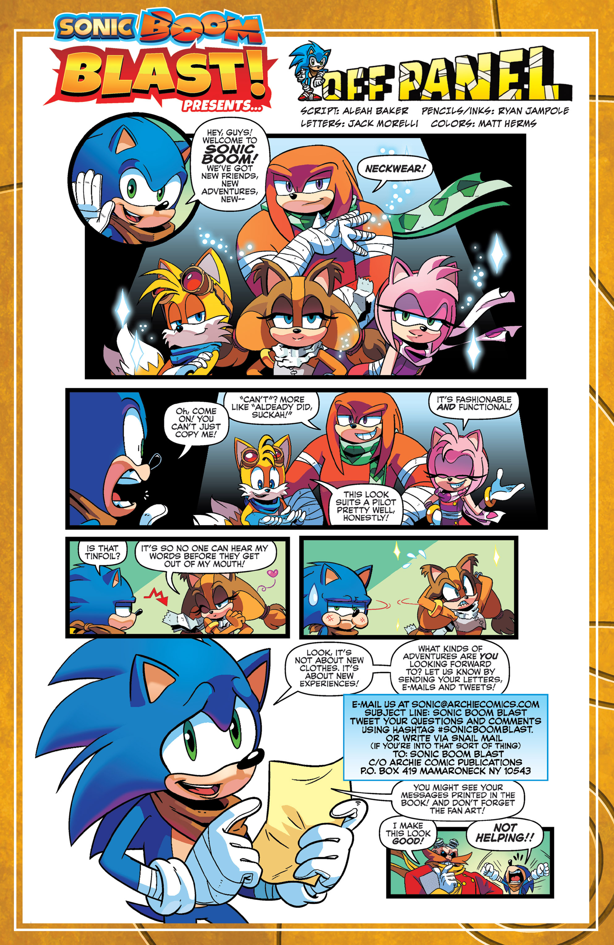 Read online Sonic Boom comic - Issue #1