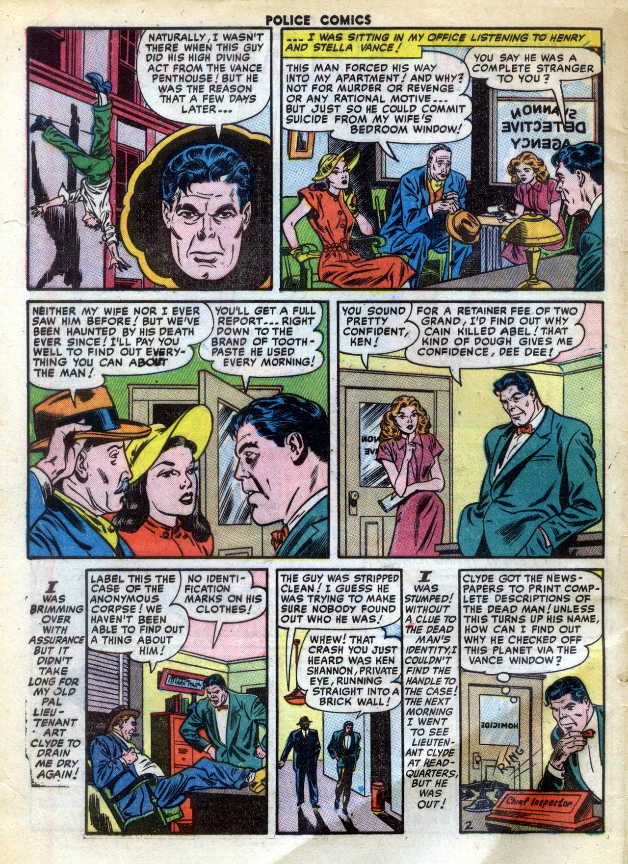 Read online Police Comics comic - Issue #112