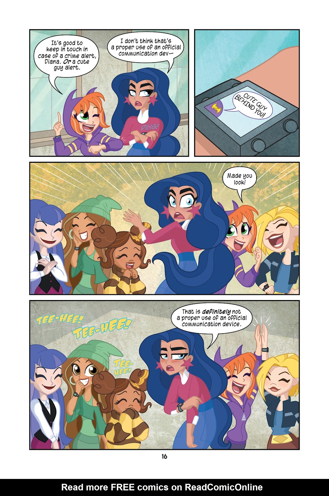 Read online DC Super Hero Girls: Powerless comic - Issue # TPB