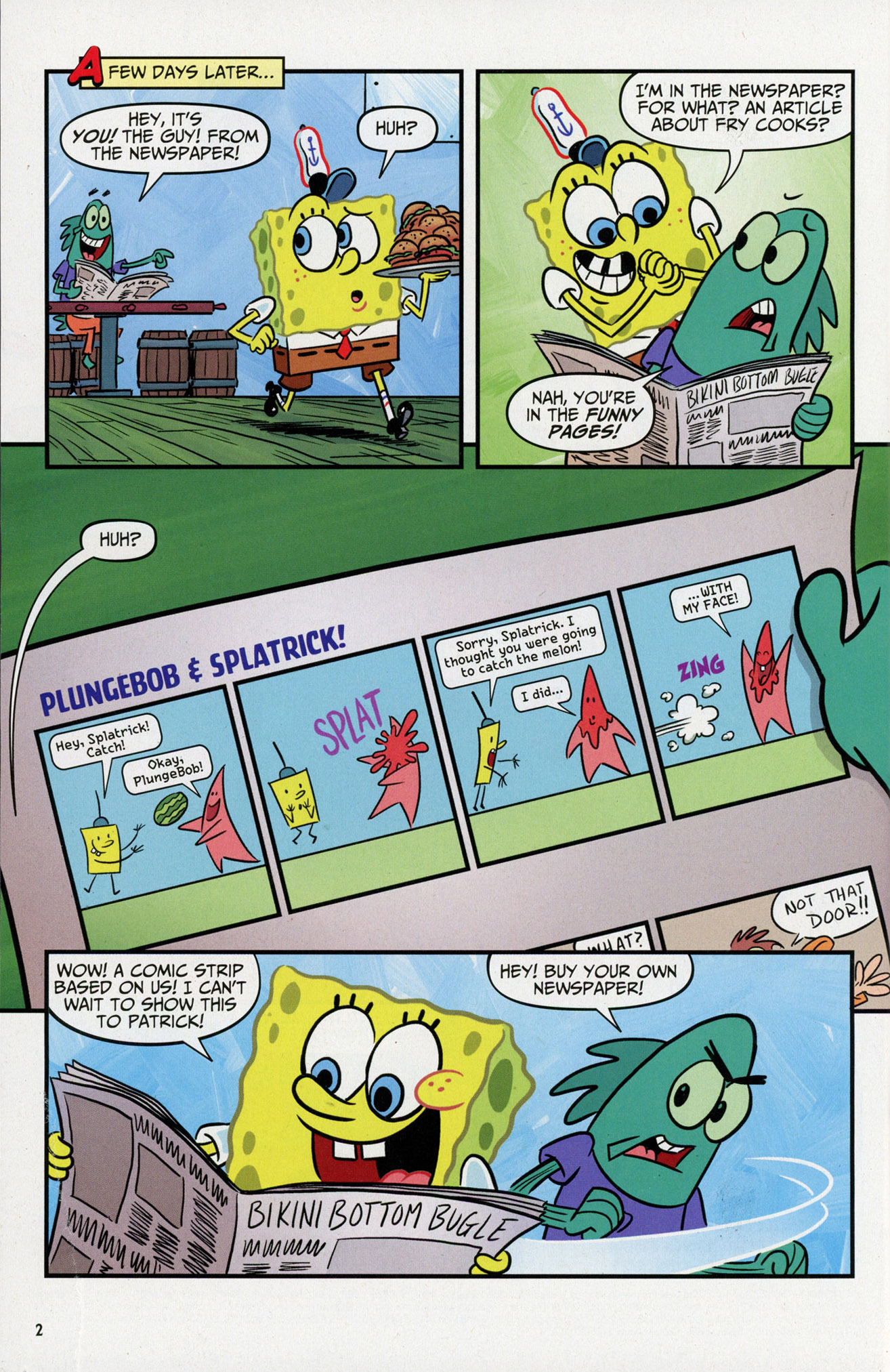 Read online SpongeBob Comics comic - Issue #39