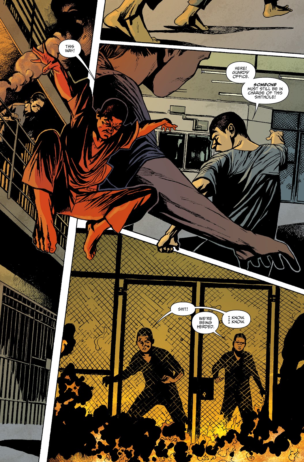 Read online The Raid comic - Issue #4