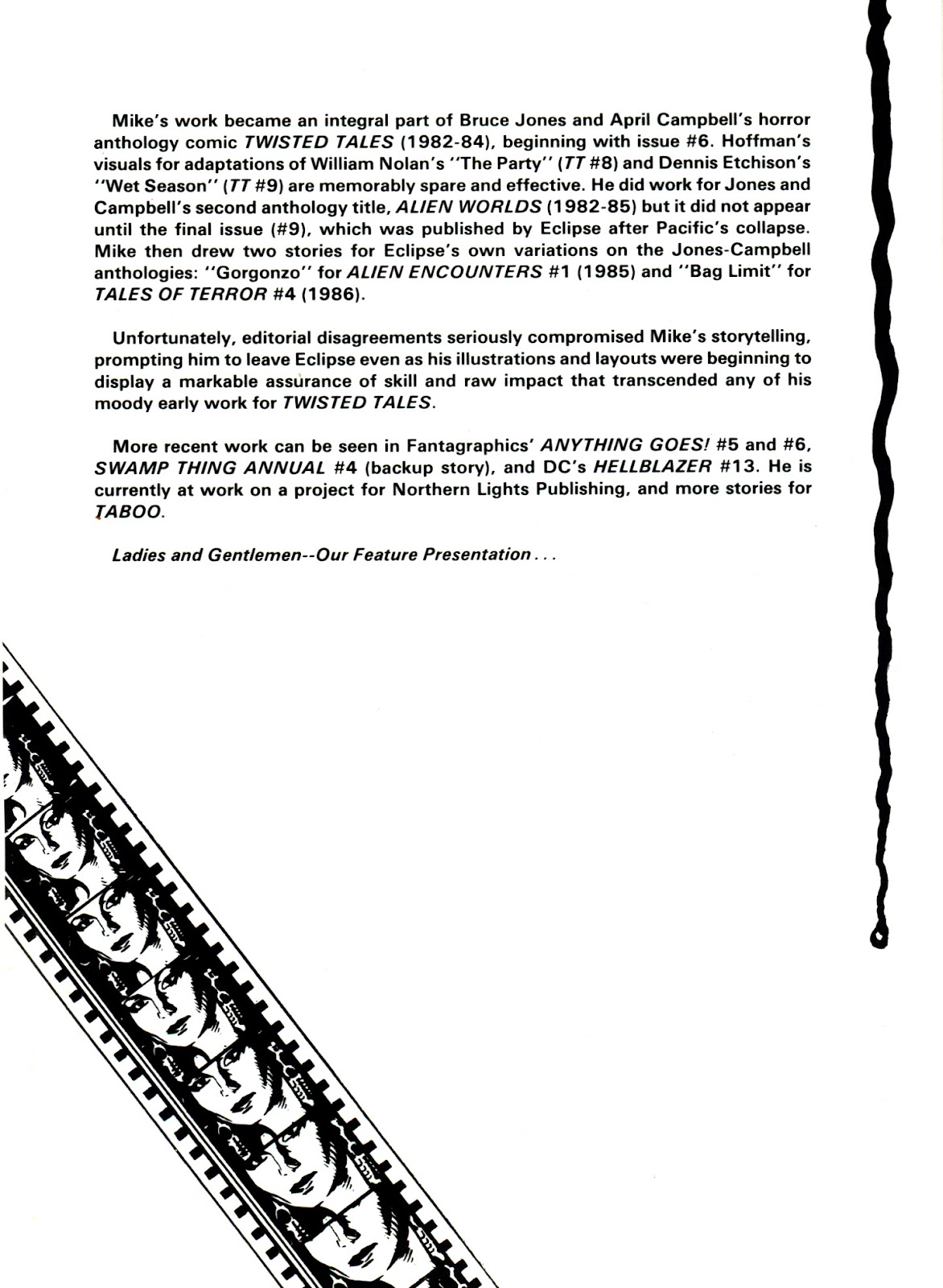 Read online Taboo comic - Issue #1