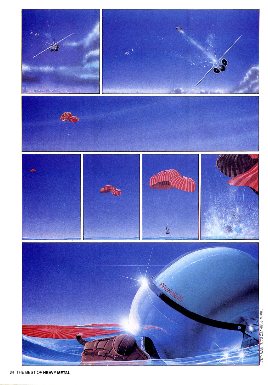 Read online The Best of Heavy Metal comic - Issue # TPB 1