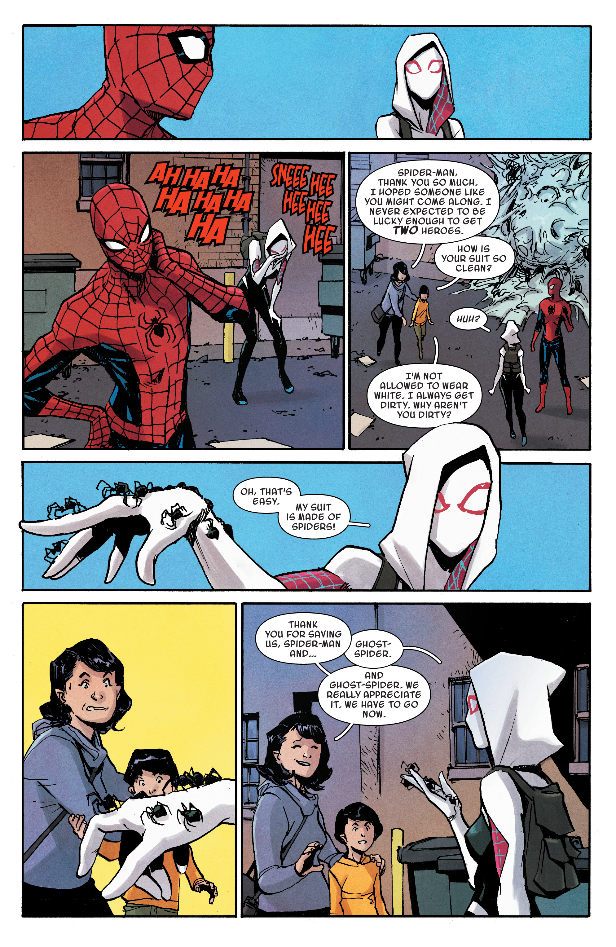 Read online Ghost-Spider comic - Issue #1