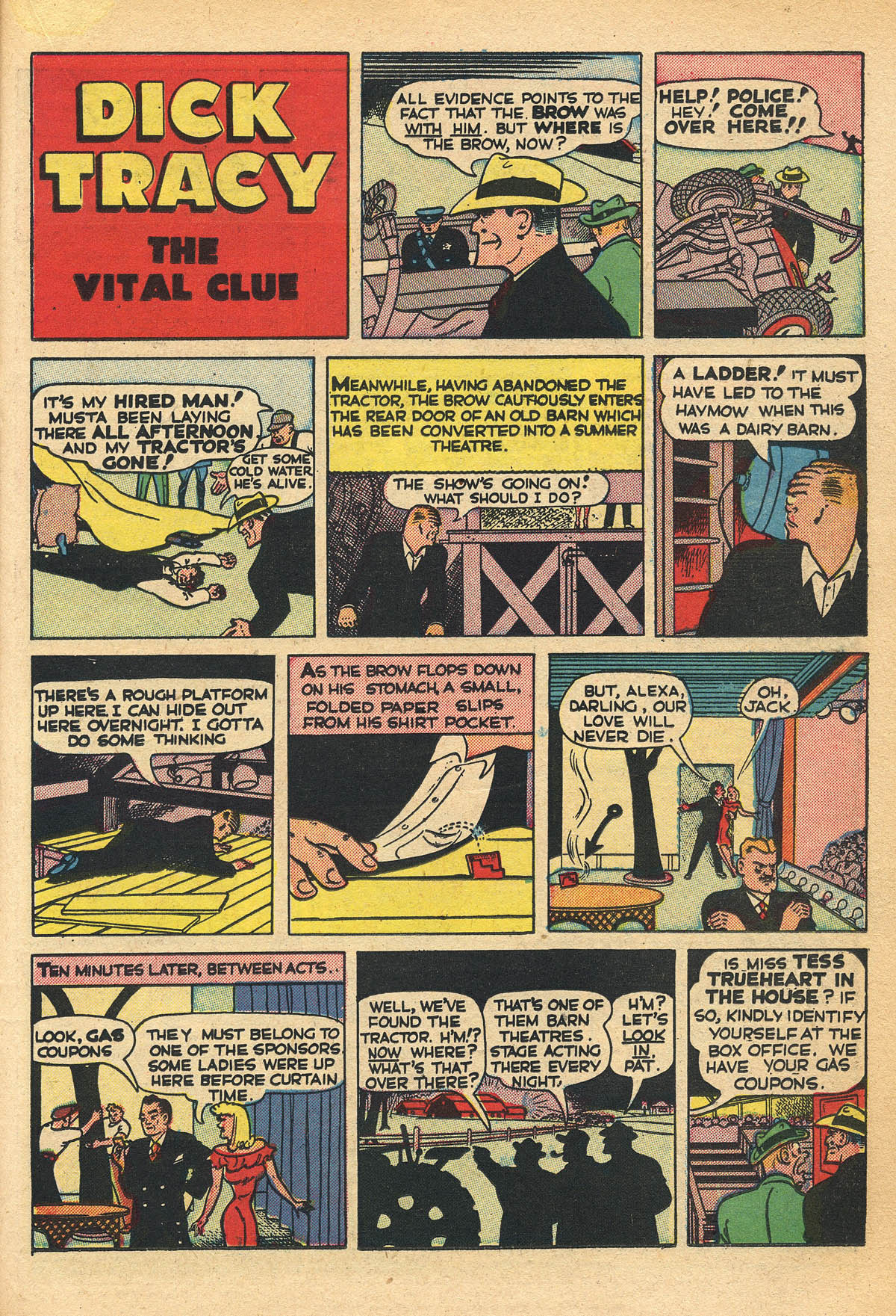 Read online Dick Tracy comic - Issue #29