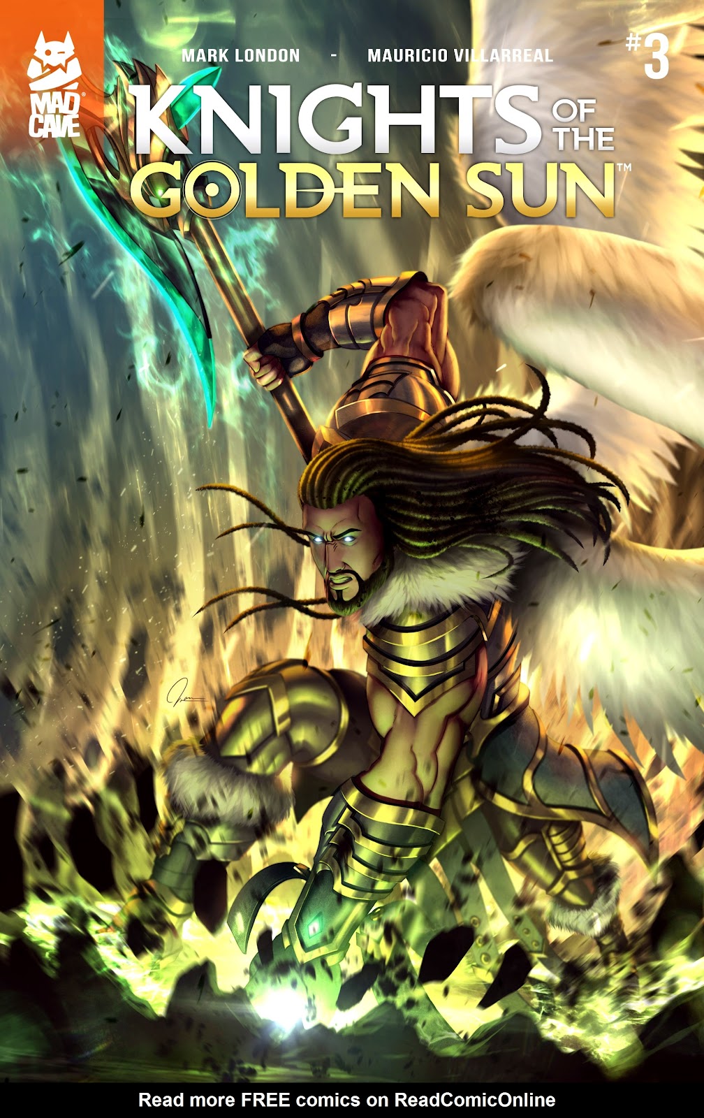 Read online Knights of the Golden Sun comic - Issue #3