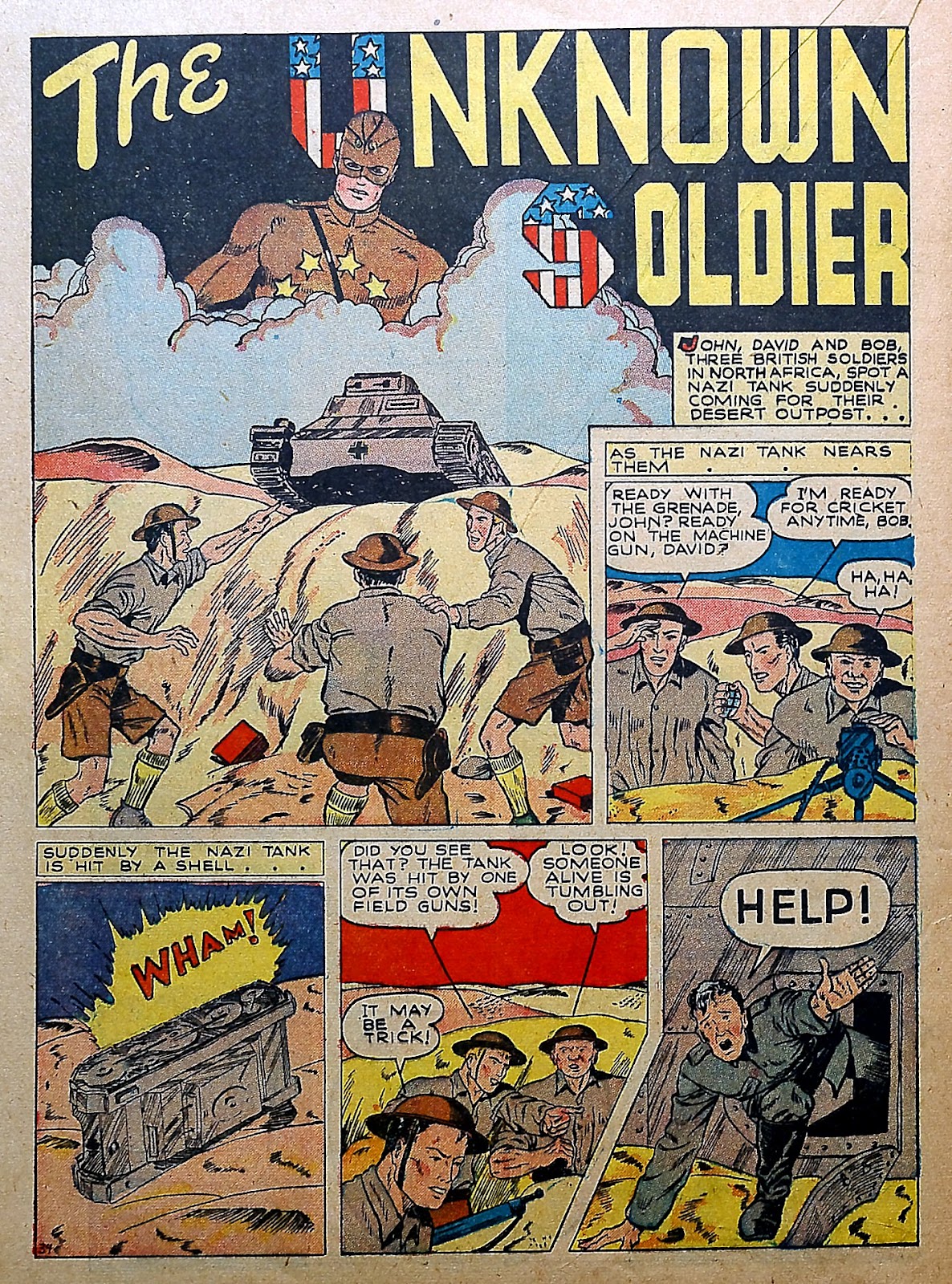 Read online Our Flag Comics comic - Issue #5