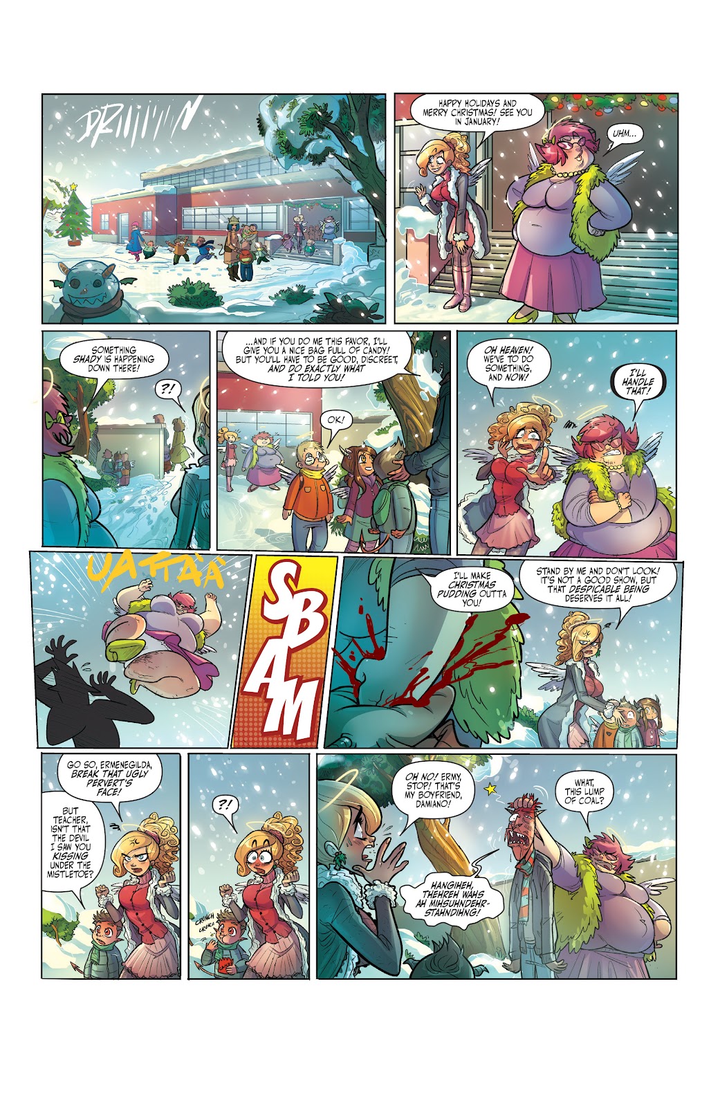 Read online Mirka Andolfo Un/Sacred comic - Issue #3