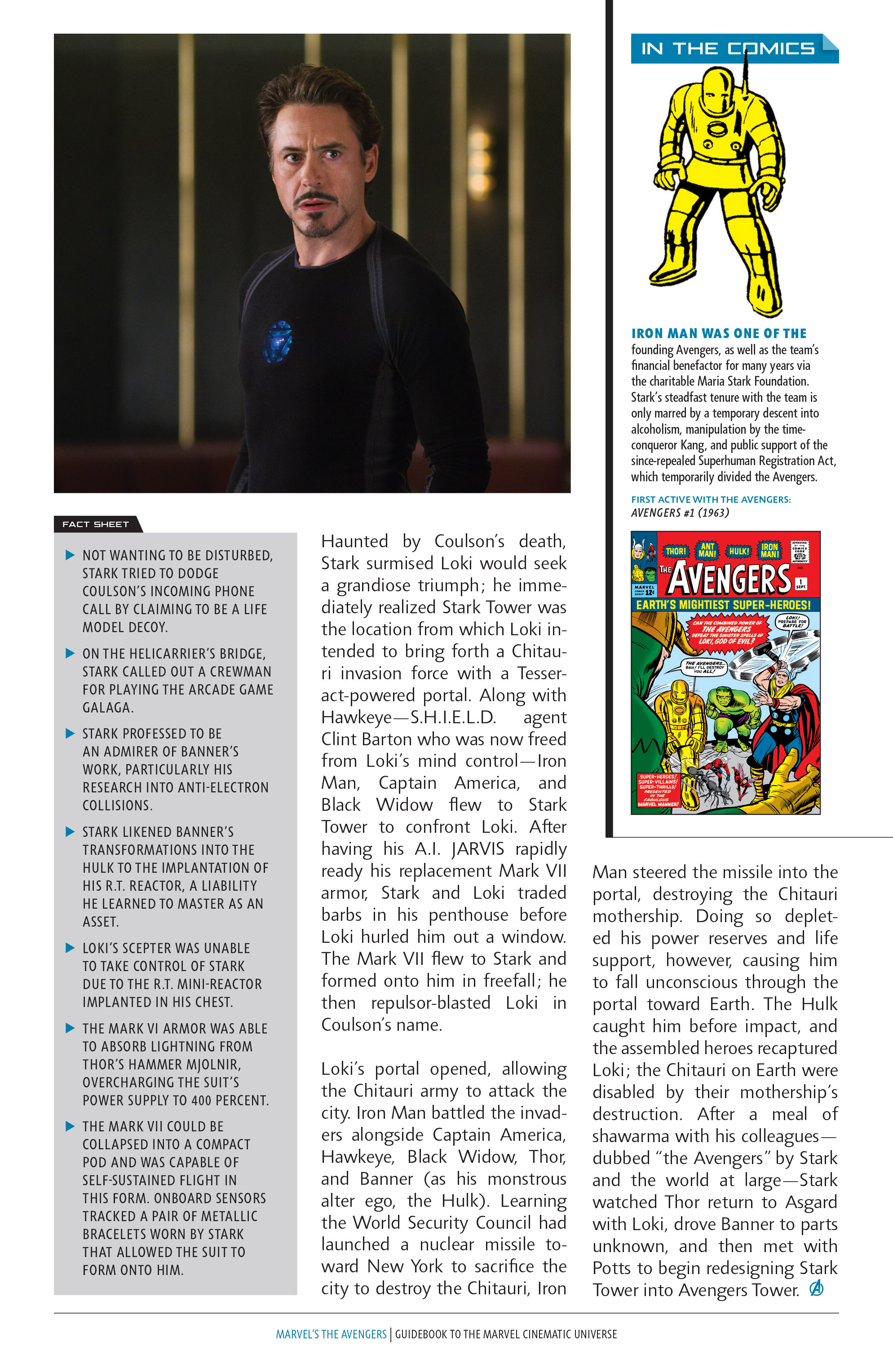 Read online Marvel Cinematic Universe Guidebook comic - Issue # TPB 1 ...