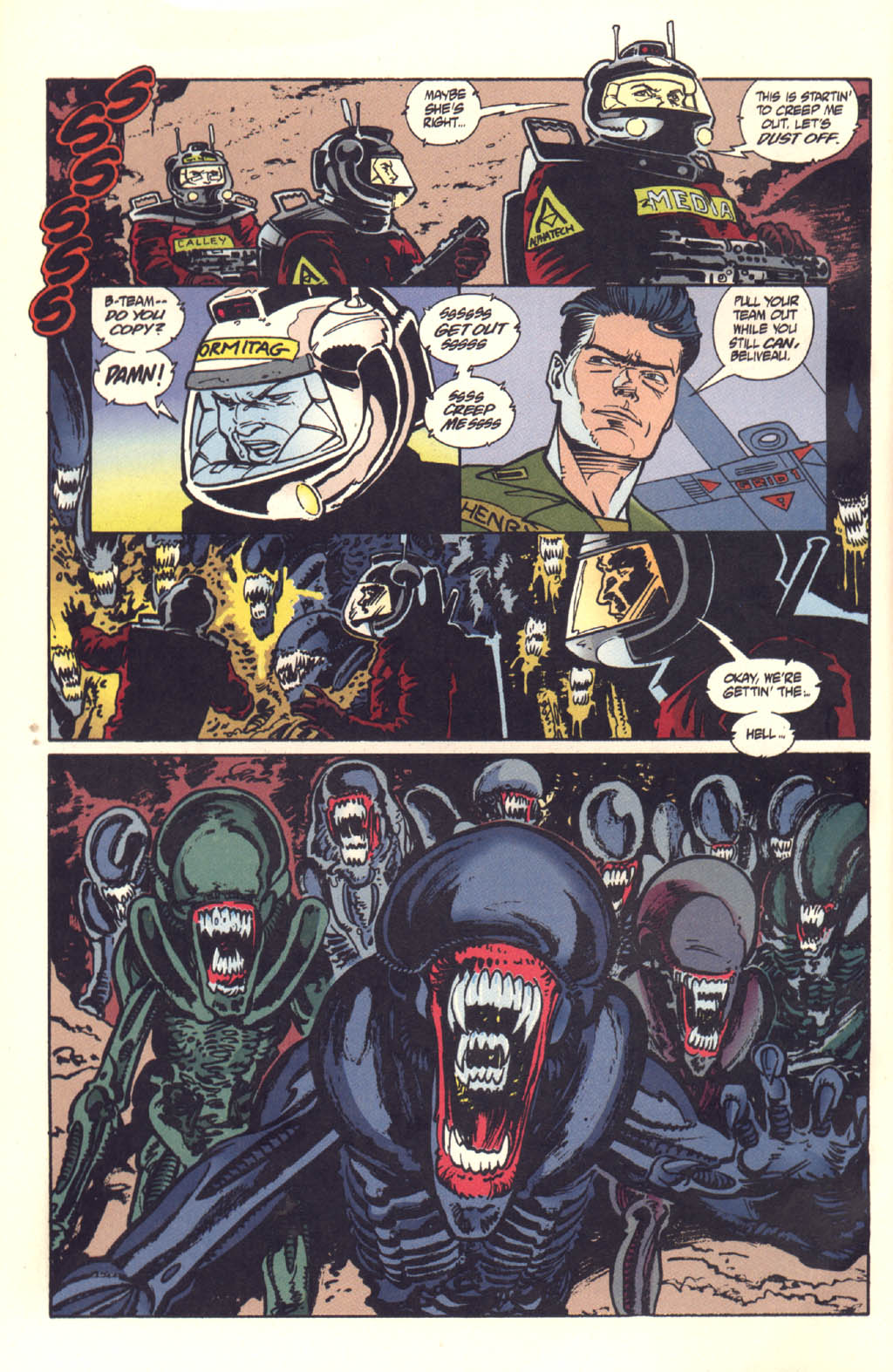 Read online Aliens: Colonial Marines comic - Issue #2