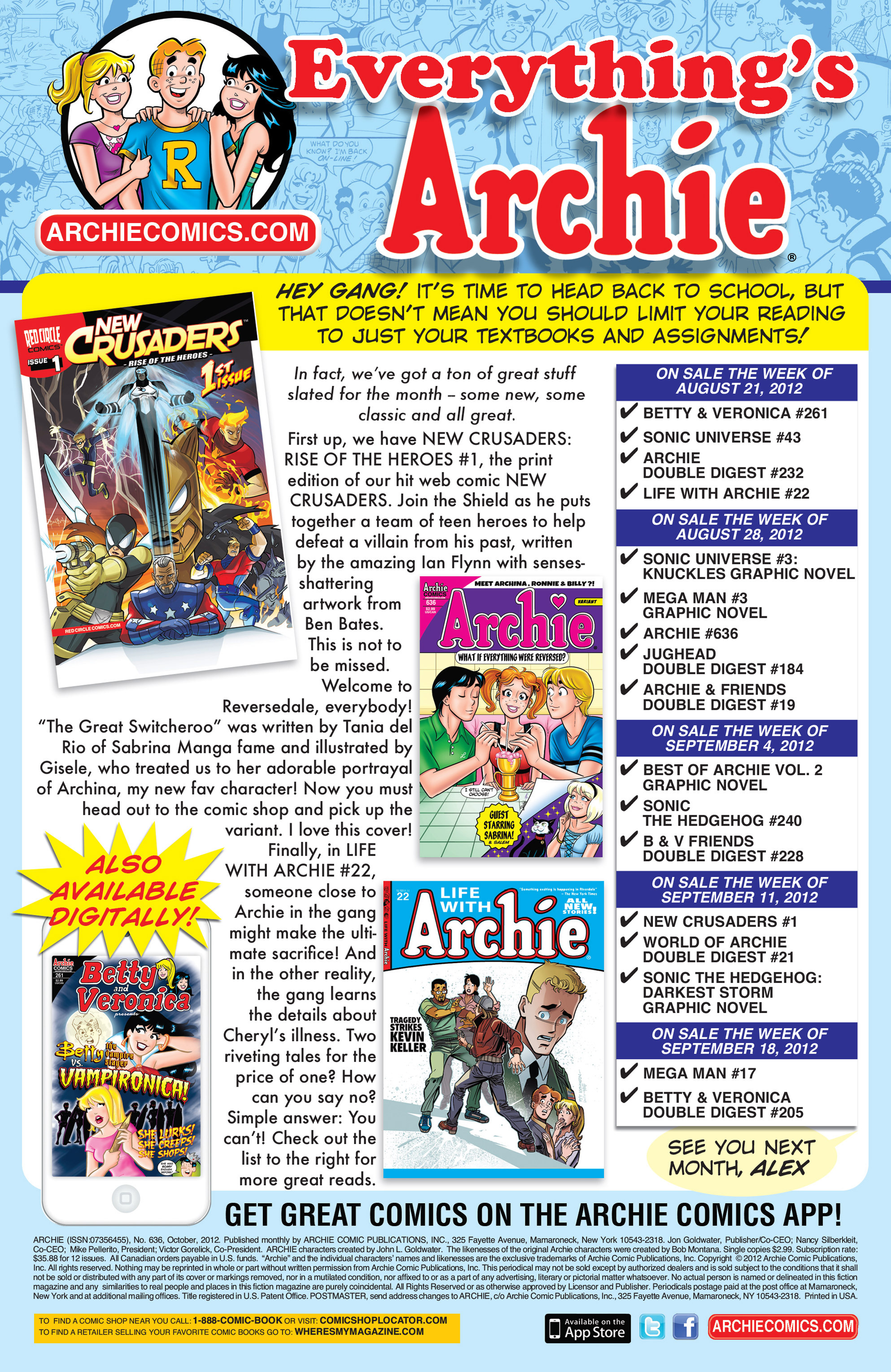 Archie 1960 Issue 636 | Read Archie 1960 Issue 636 comic online in high ...