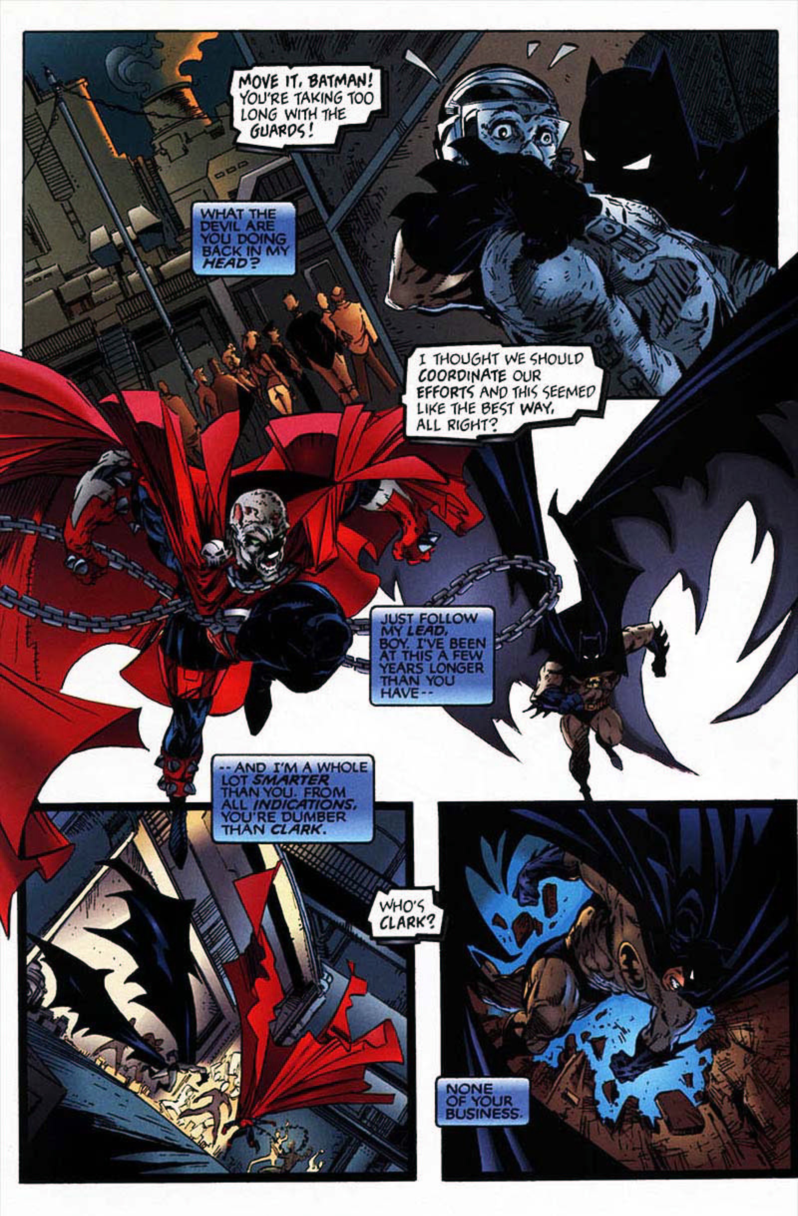 Read online Spawn-Batman comic - Issue # Full
