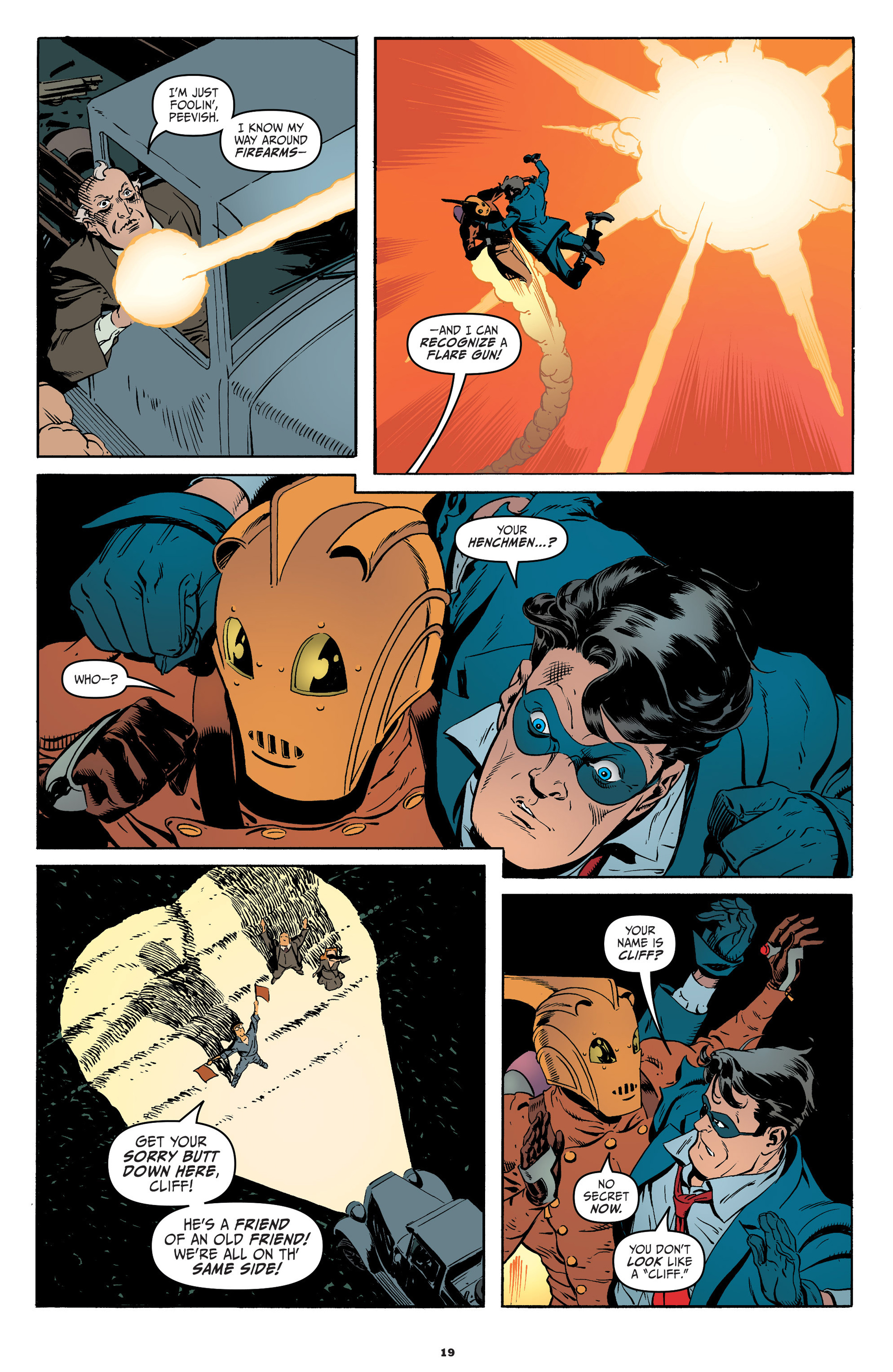 Read online The Rocketeer/The Spirit: Pulp Friction comic - Issue #1