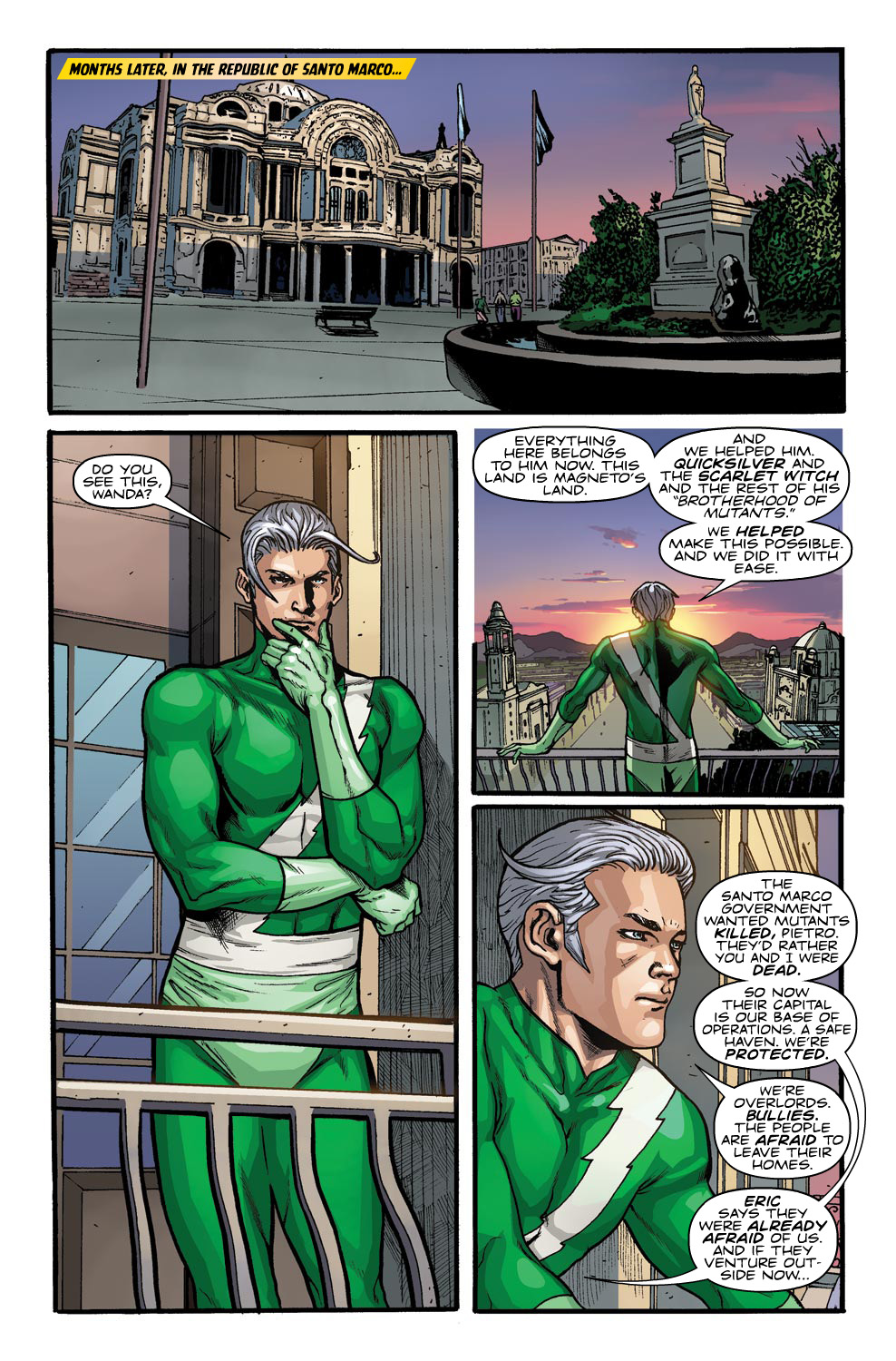 Read online Avengers Origins: The Scarlet Witch & Quicksilver comic ...