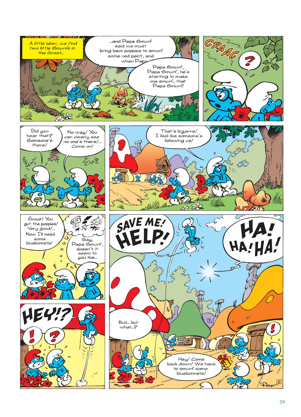 Read online The Smurfs comic - Issue #12