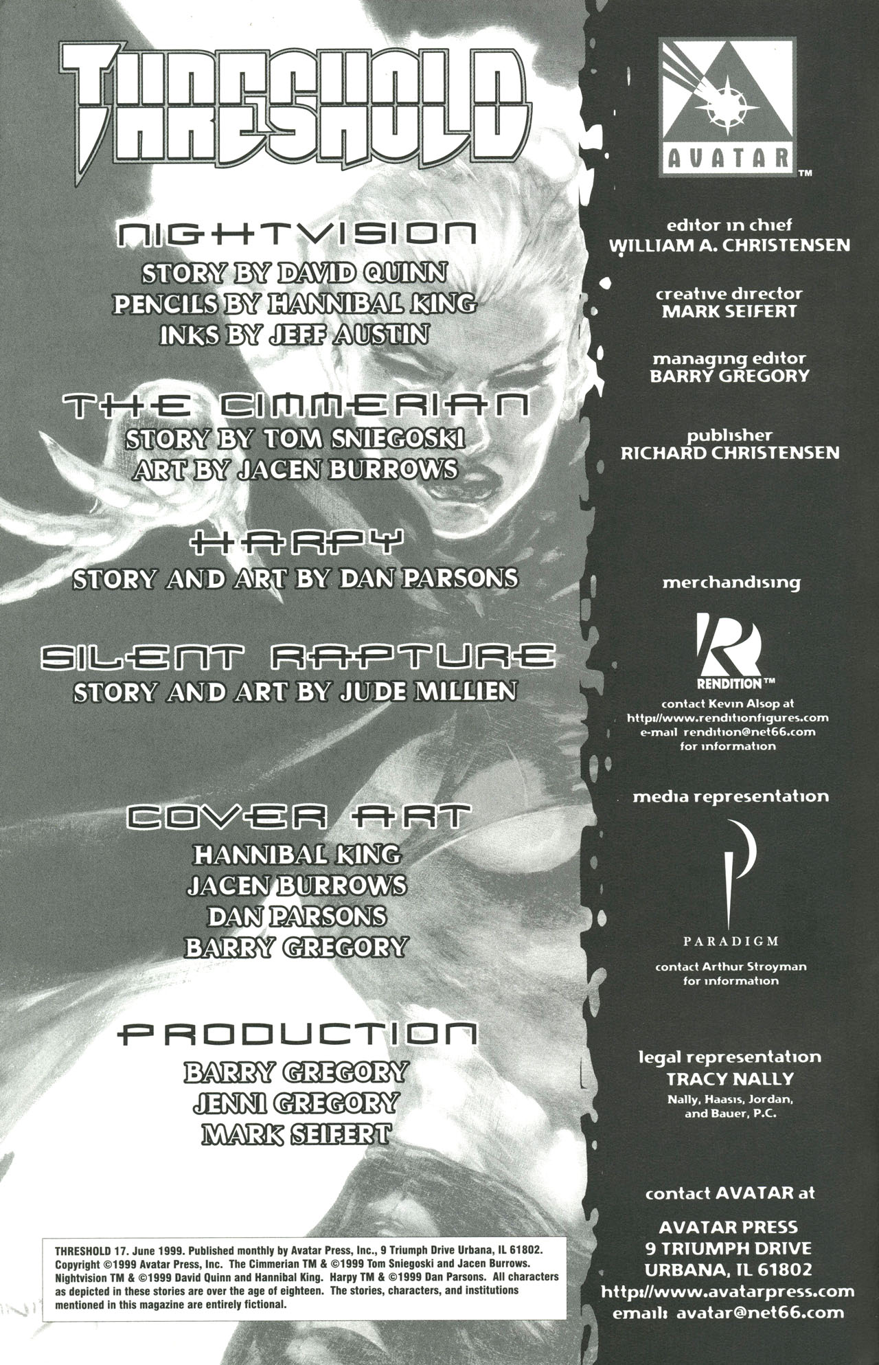 Read online Threshold (1998) comic - Issue #17