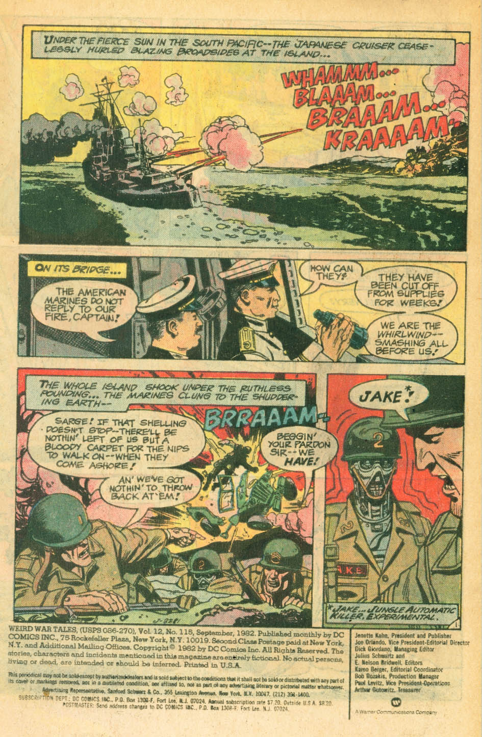 Read online Weird War Tales (1971) comic - Issue #115