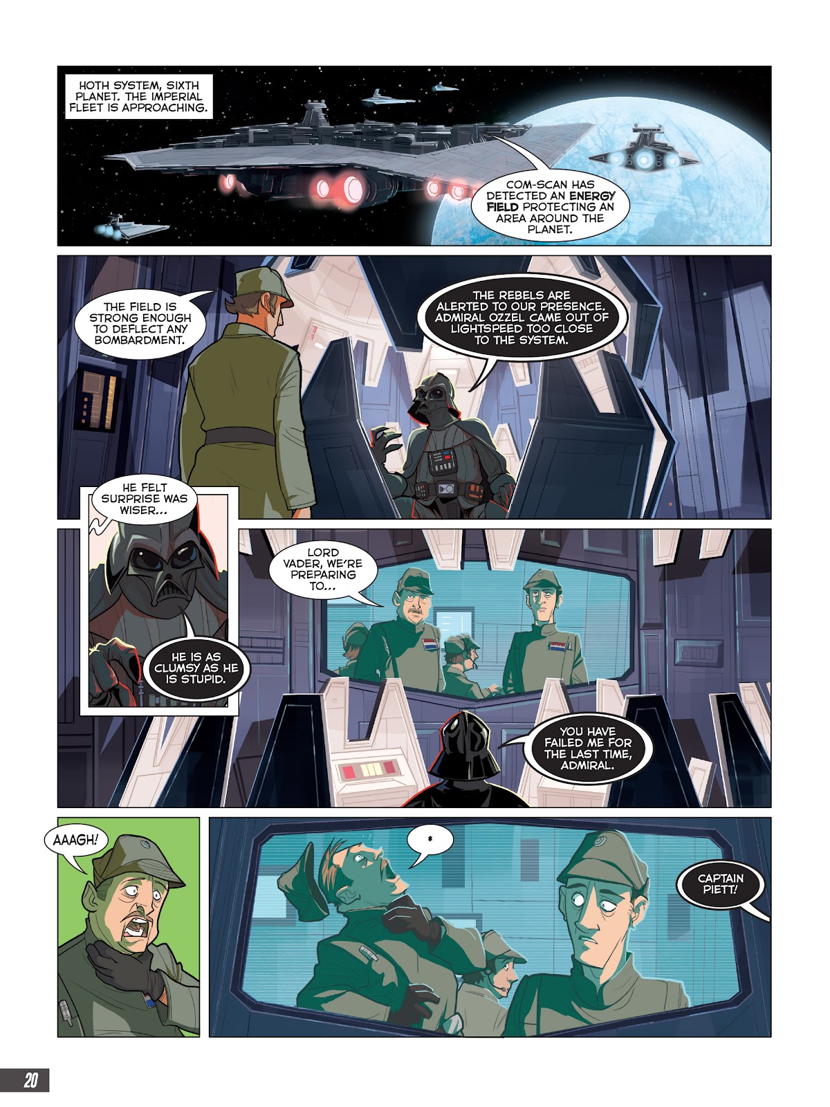 Read online Star Wars: The Empire Strikes Back Graphic Novel Adaptation ...