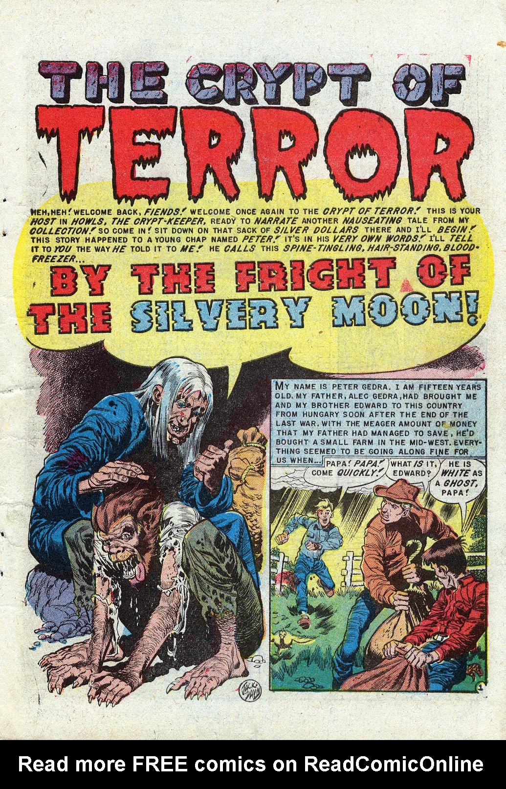 Read online Tales From The Crypt (1950) comic - Issue #35