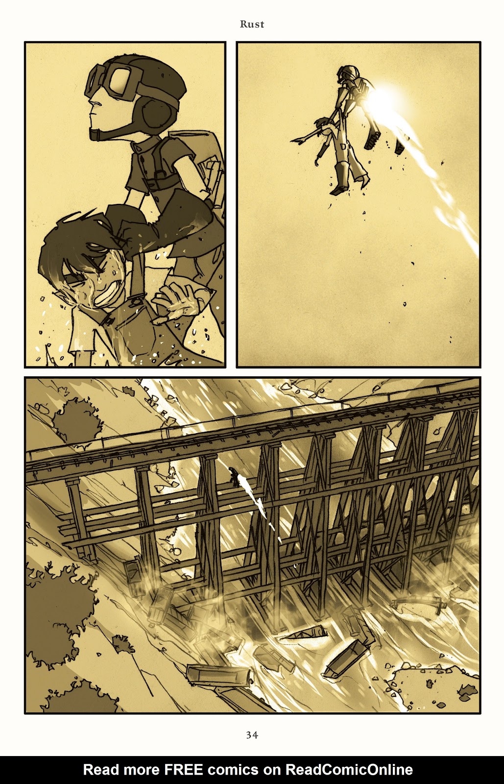 Read online Rust comic - Issue # TPB 3 (Part 1)