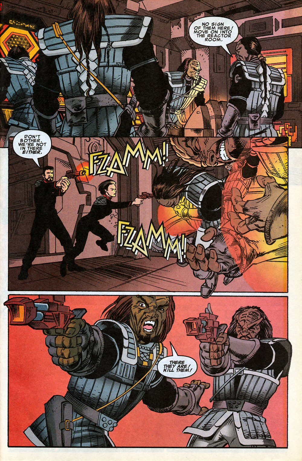 Read online Star Trek: The Next Generation - Riker comic - Issue # Full