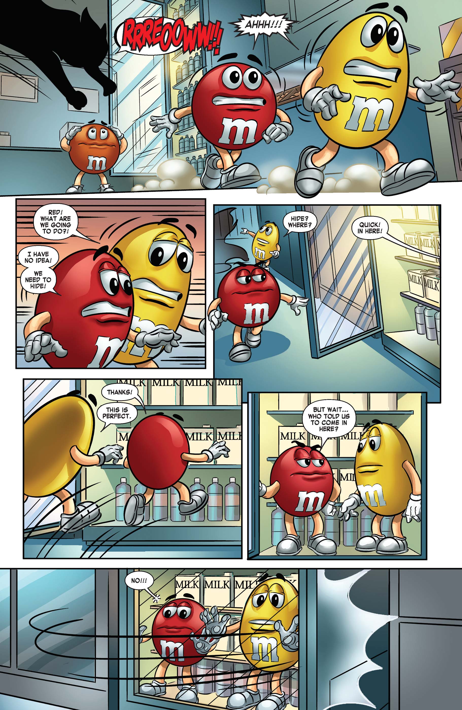 Read online M&M's Issue comic - Issue # Full