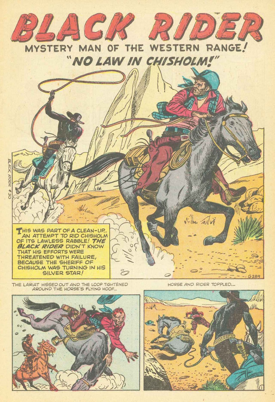 Read online Western Tales of Black Rider comic - Issue #30