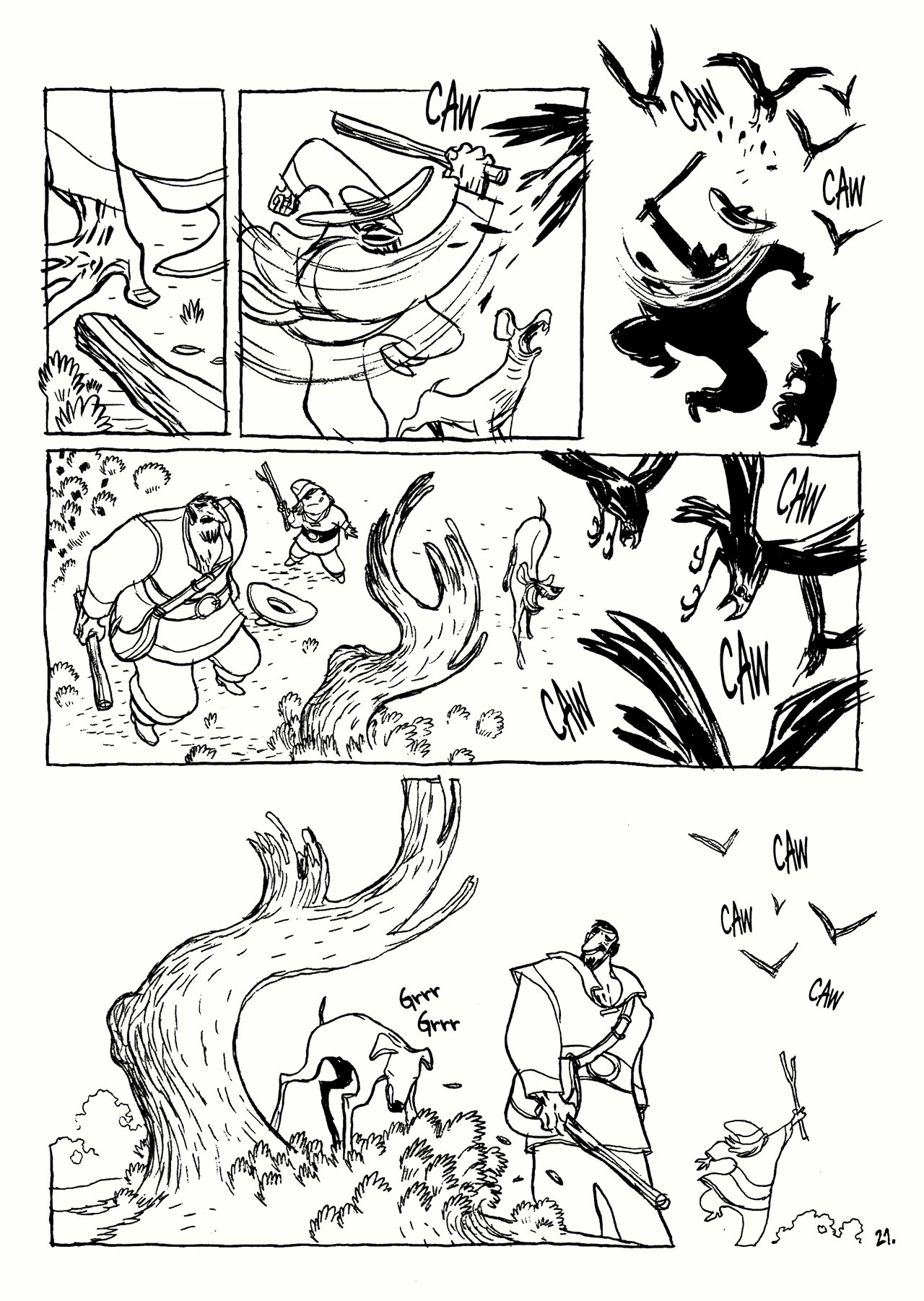 Read online Three Shadows comic - Issue # Full