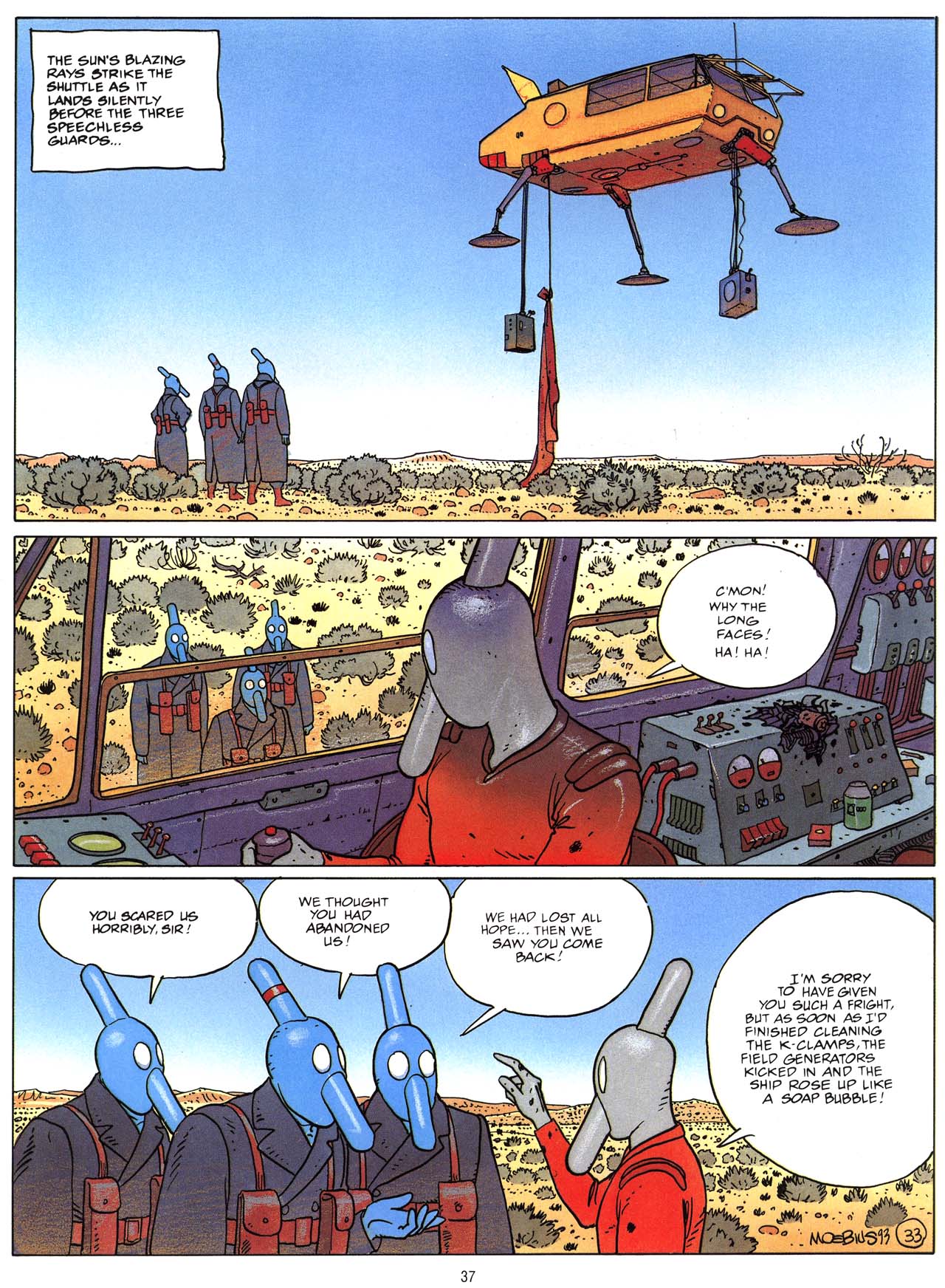 Read online Epic Graphic Novel: Moebius comic - Issue # TPB 9