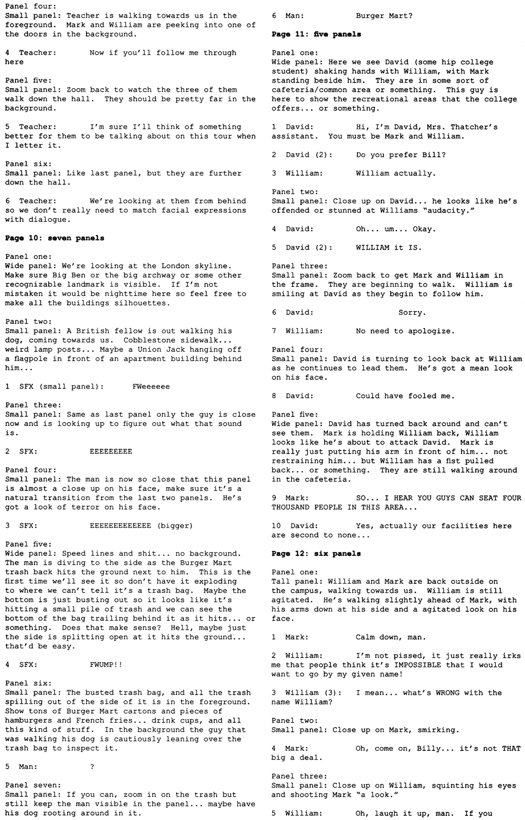 Read online Invincible Script Book comic - Issue # Full