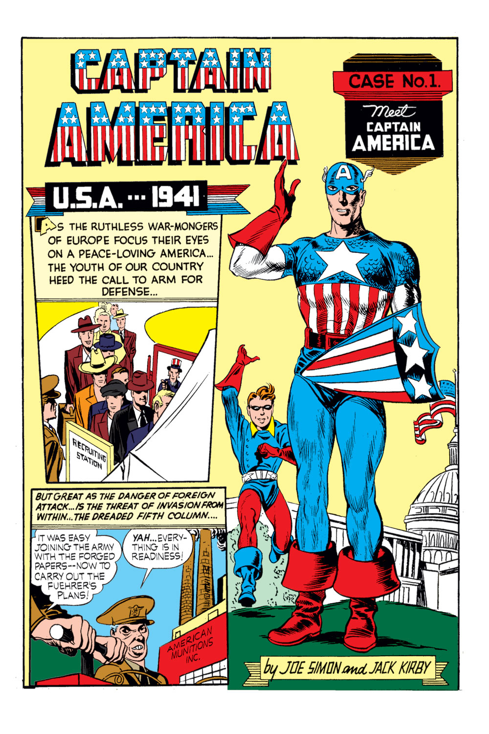 Captain America Comics 001 - Read All Comics Online