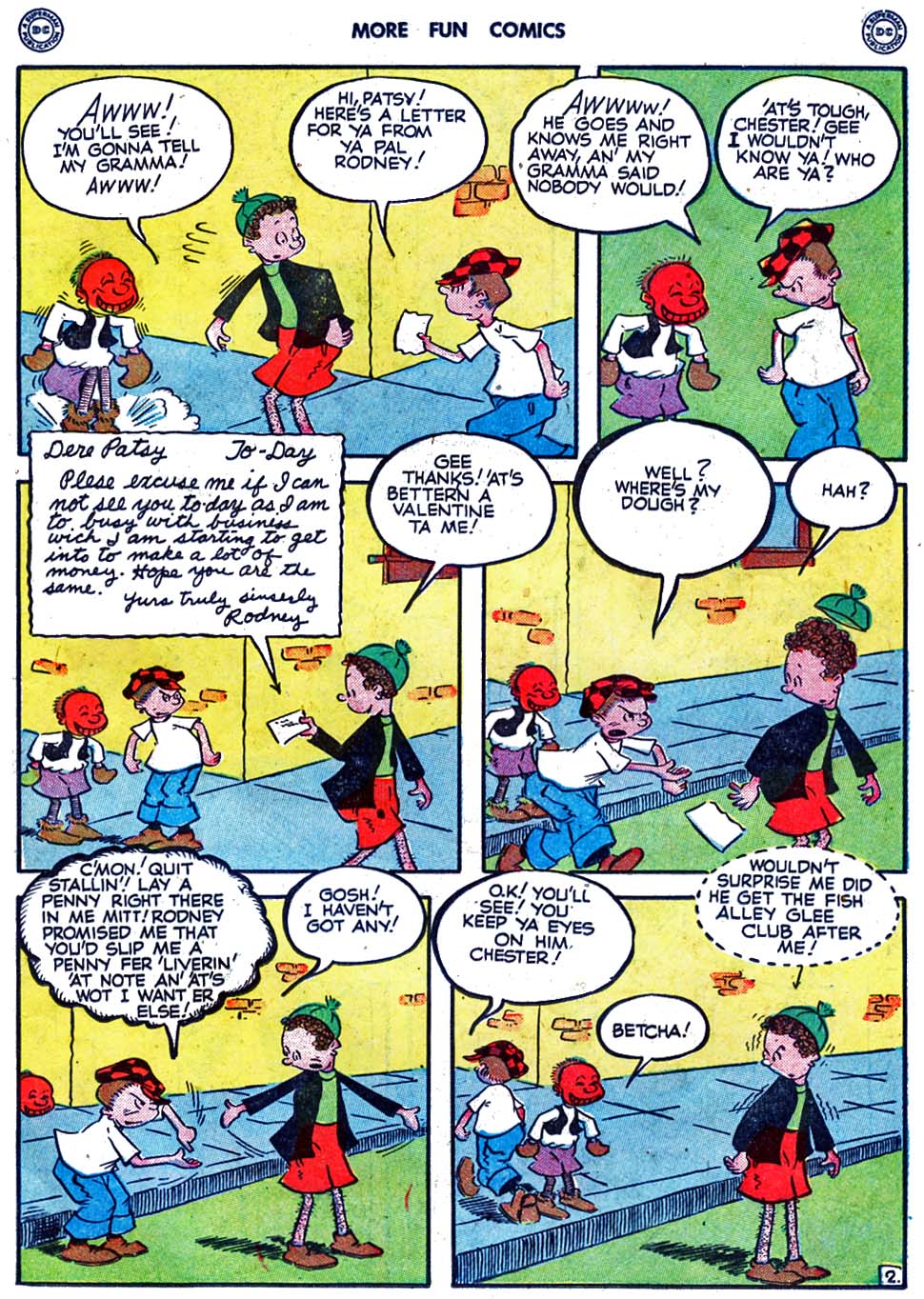 Read online More Fun Comics comic - Issue #124